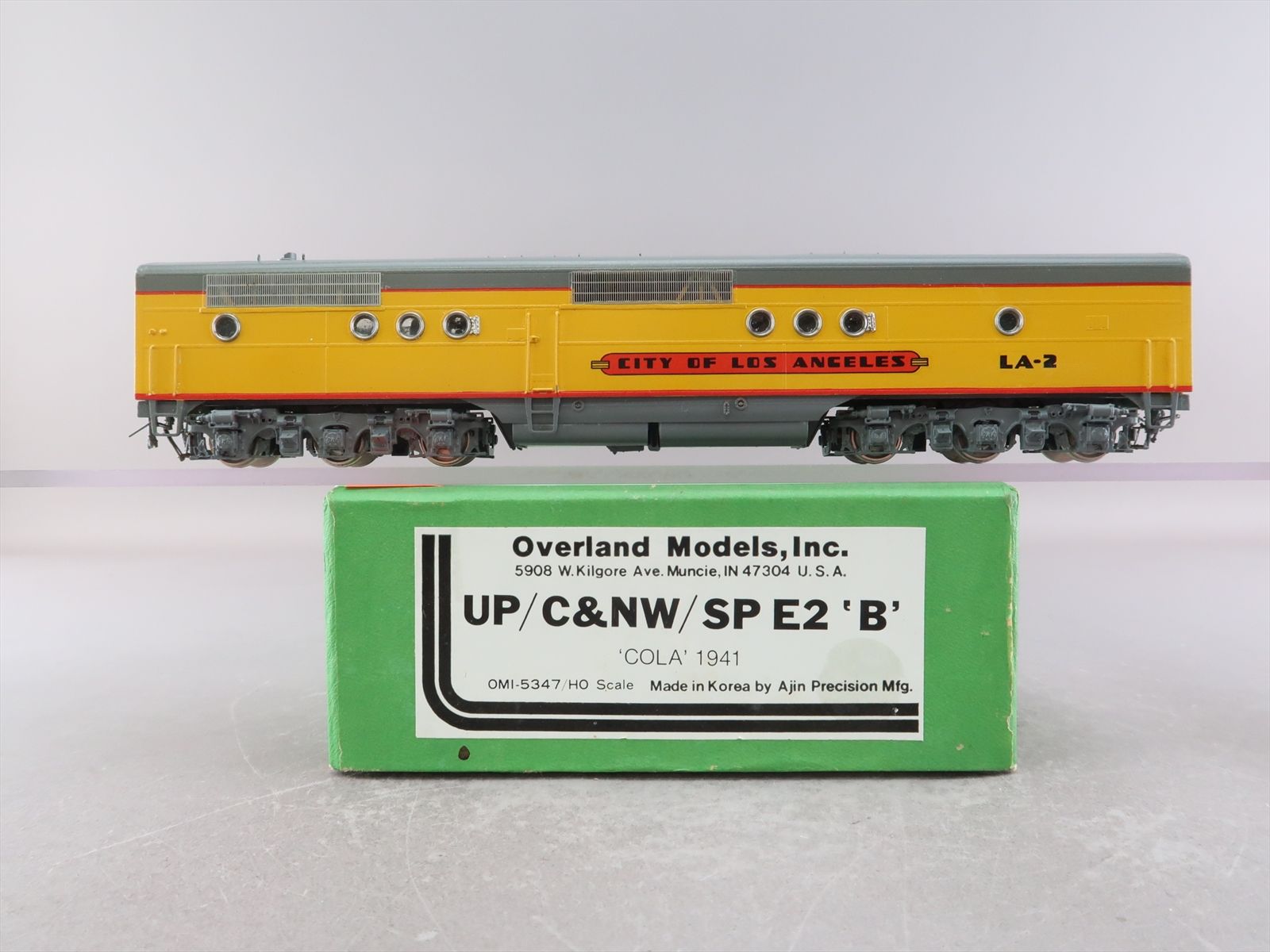 HO Brass Model - OMI 5347 UP / C&NW / SP E2 E2B COLA 1941 - Custom ...