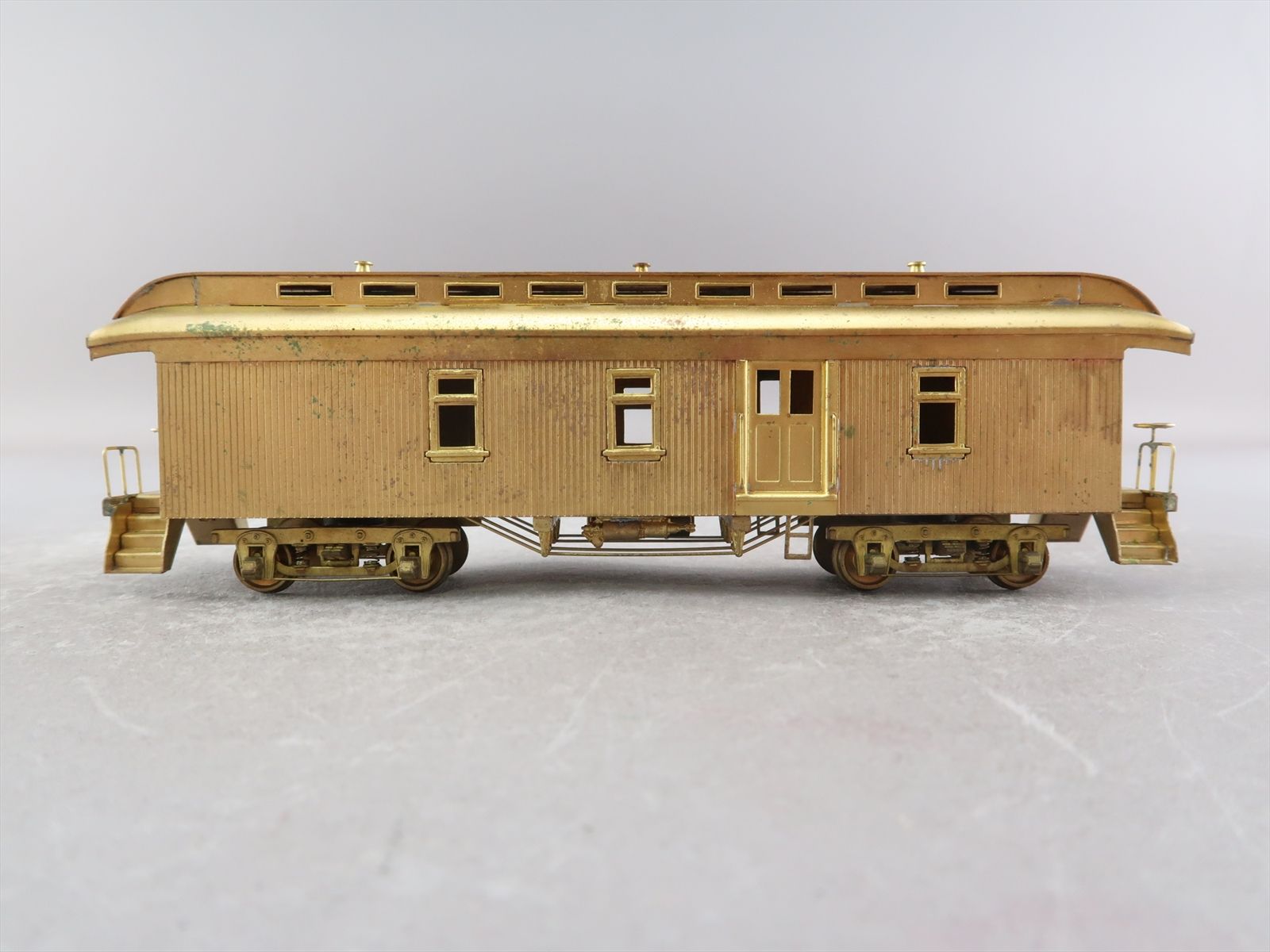 HO Brass Model - PFM Old-Time 3 Car Heavyweight Passenger Set Baggage ...