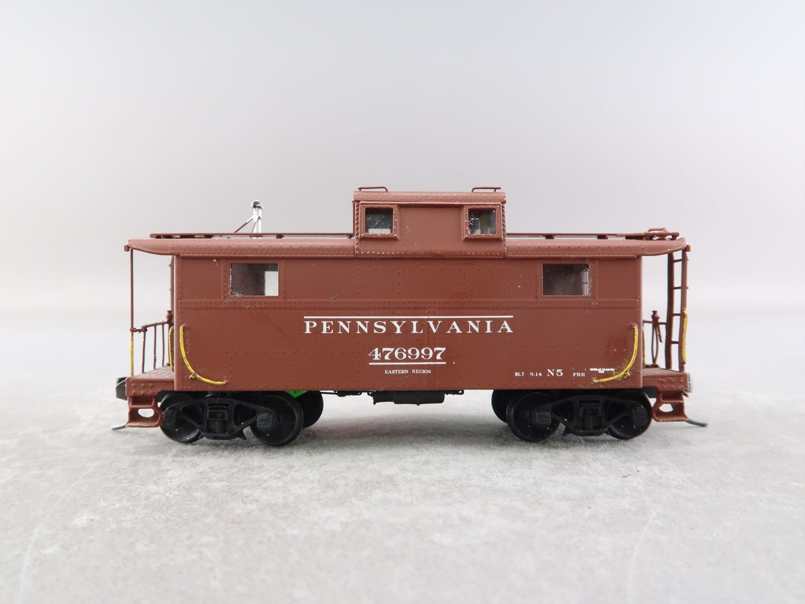 HO Brass Model - Railworks PRR Pennsylvania N-5 Steel Cabin Car Caboose ...