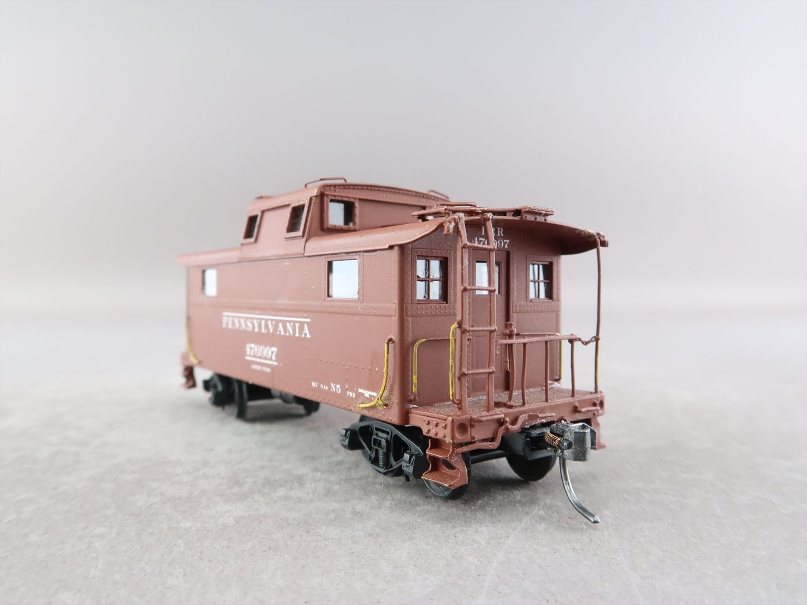 HO Brass Model - Railworks PRR Pennsylvania N-5 Steel Cabin Car Caboose ...