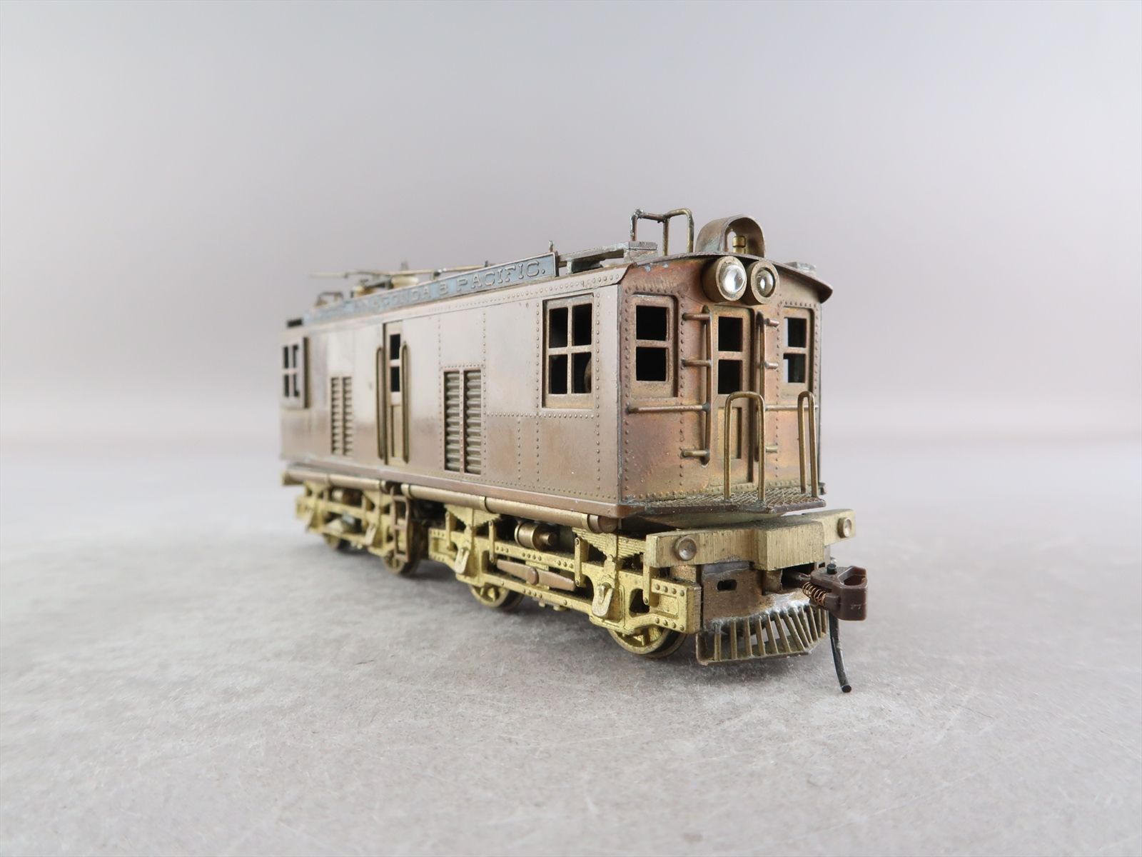 HO Brass Model - Suydam 165 BA&P Butte Anaconda & Pacific Boxcab ...