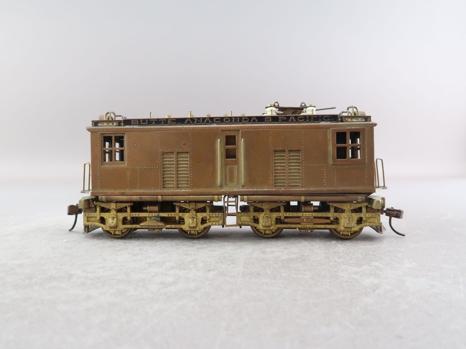 HO Brass Model - Suydam 165 BA&P Butte Anaconda & Pacific Boxcab ...