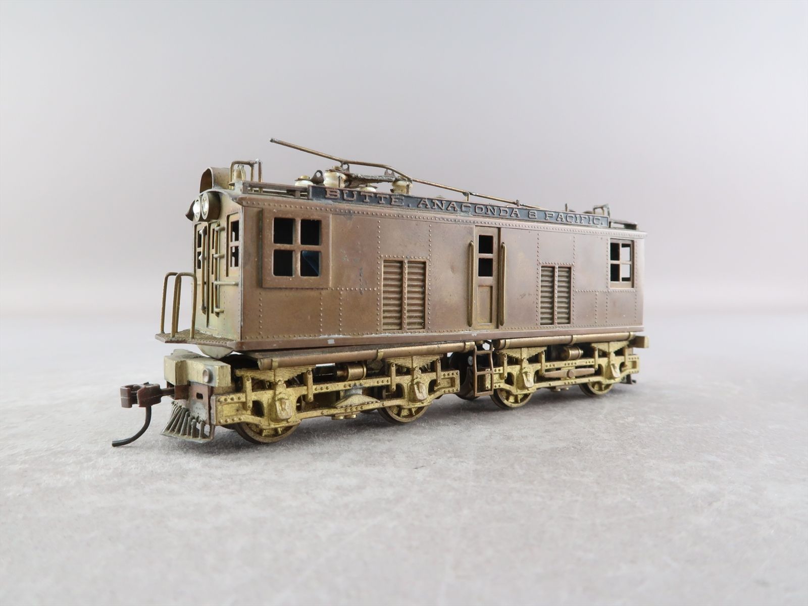 HO Brass Model - Suydam 165 BA&P Butte Anaconda & Pacific Boxcab ...