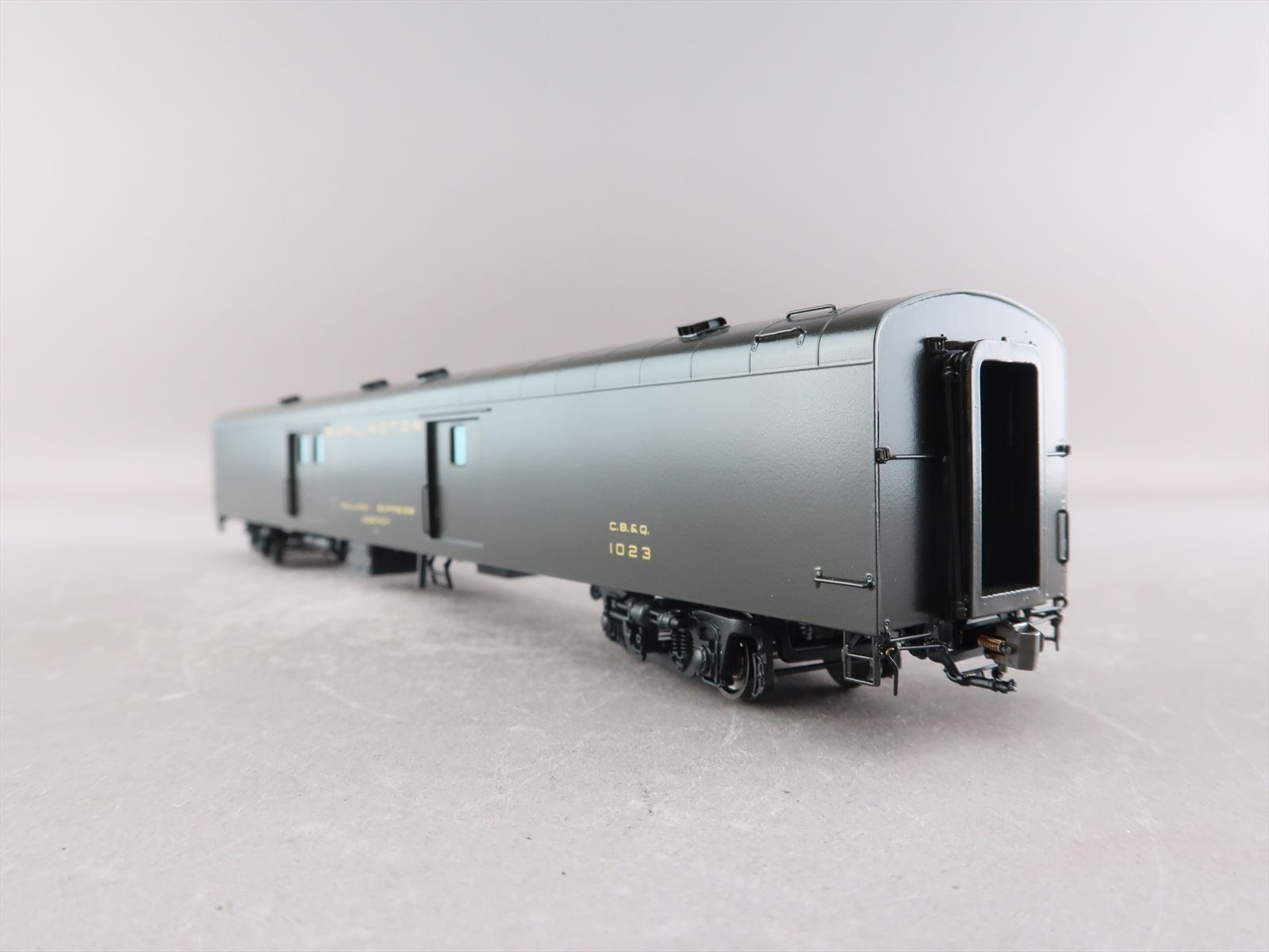 HO Brass Model - RWC CBQ11 CB&Q Burlington Havelock Baggage #1023 ...