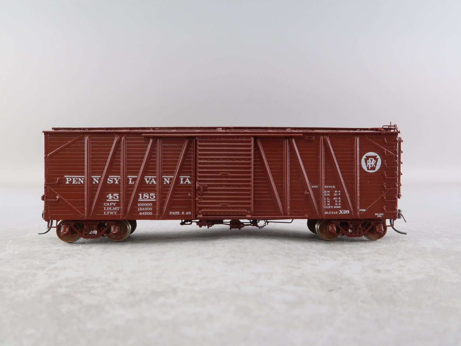 HO Brass Model - OMI 3099 PRR Pennsylvania USRA Single Sheath Box ...