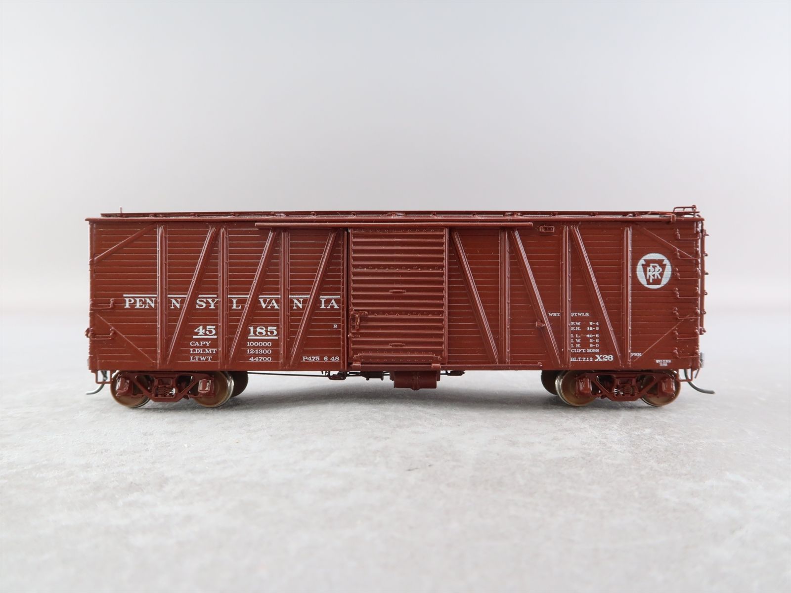 HO Brass Model - OMI 3099 PRR Pennsylvania USRA Single Sheath Box ...