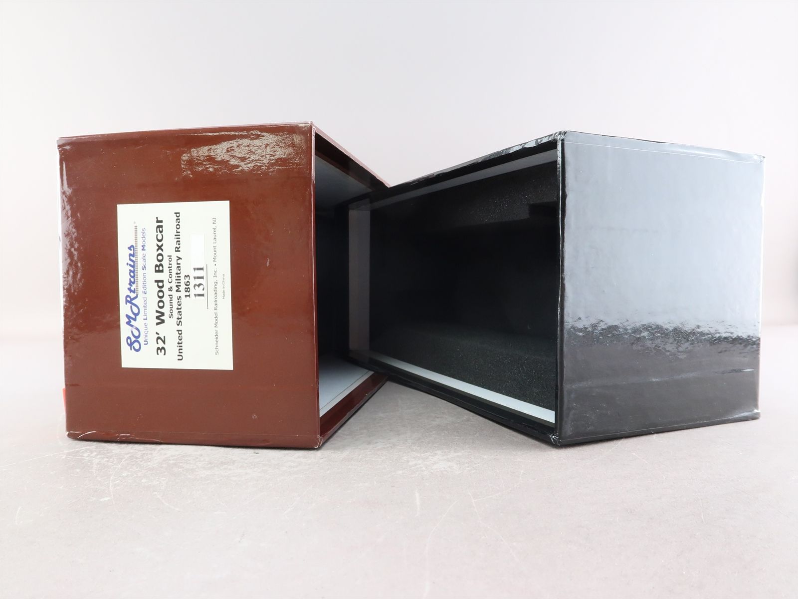 O Brass Model - SMR USMRR US Military 32' Boxcar 1863 Era #1311 - F/P ...