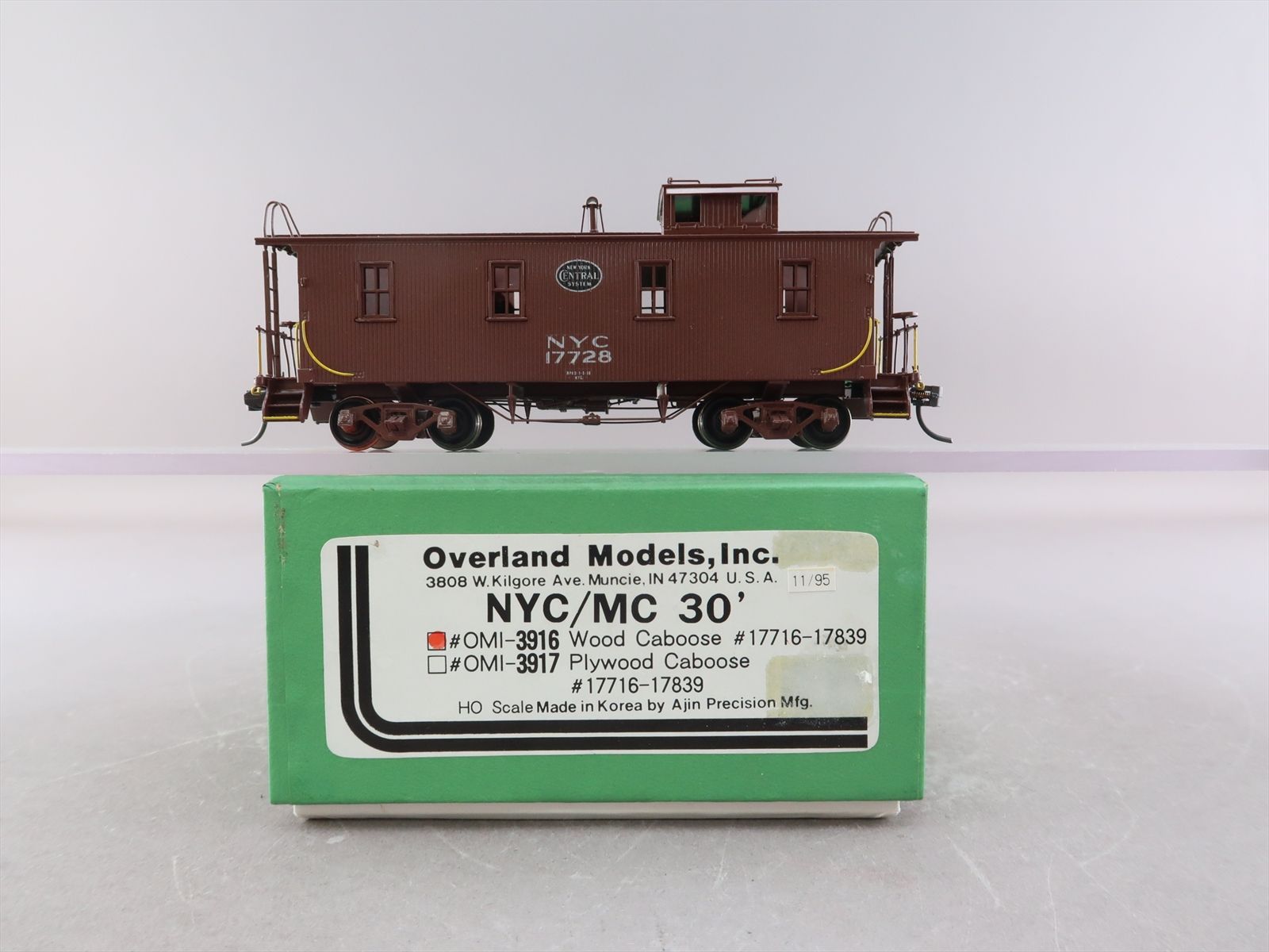 HO Brass Model - OMI 3916 NYC / MC New York Central / Michigan Central ...