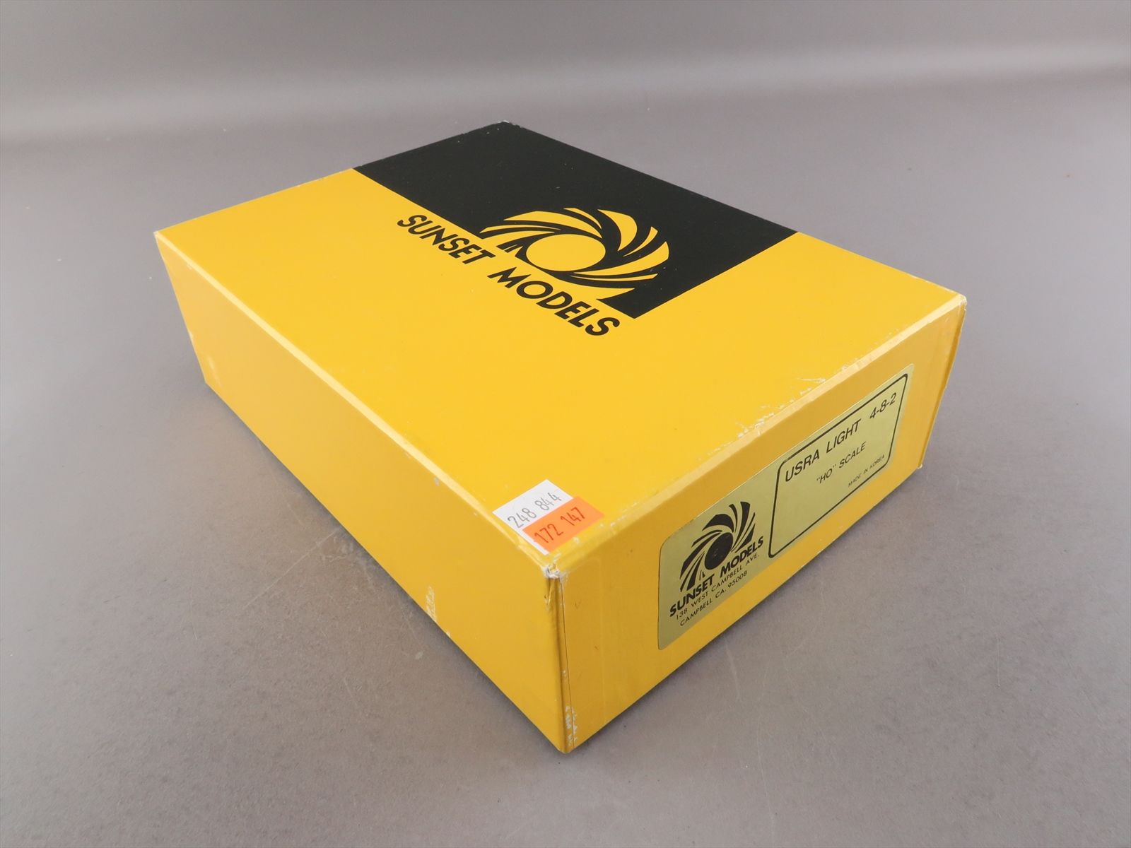 HO Brass Model - Sunset USRA 4-8-2 Light Mountain Steam Loco ...