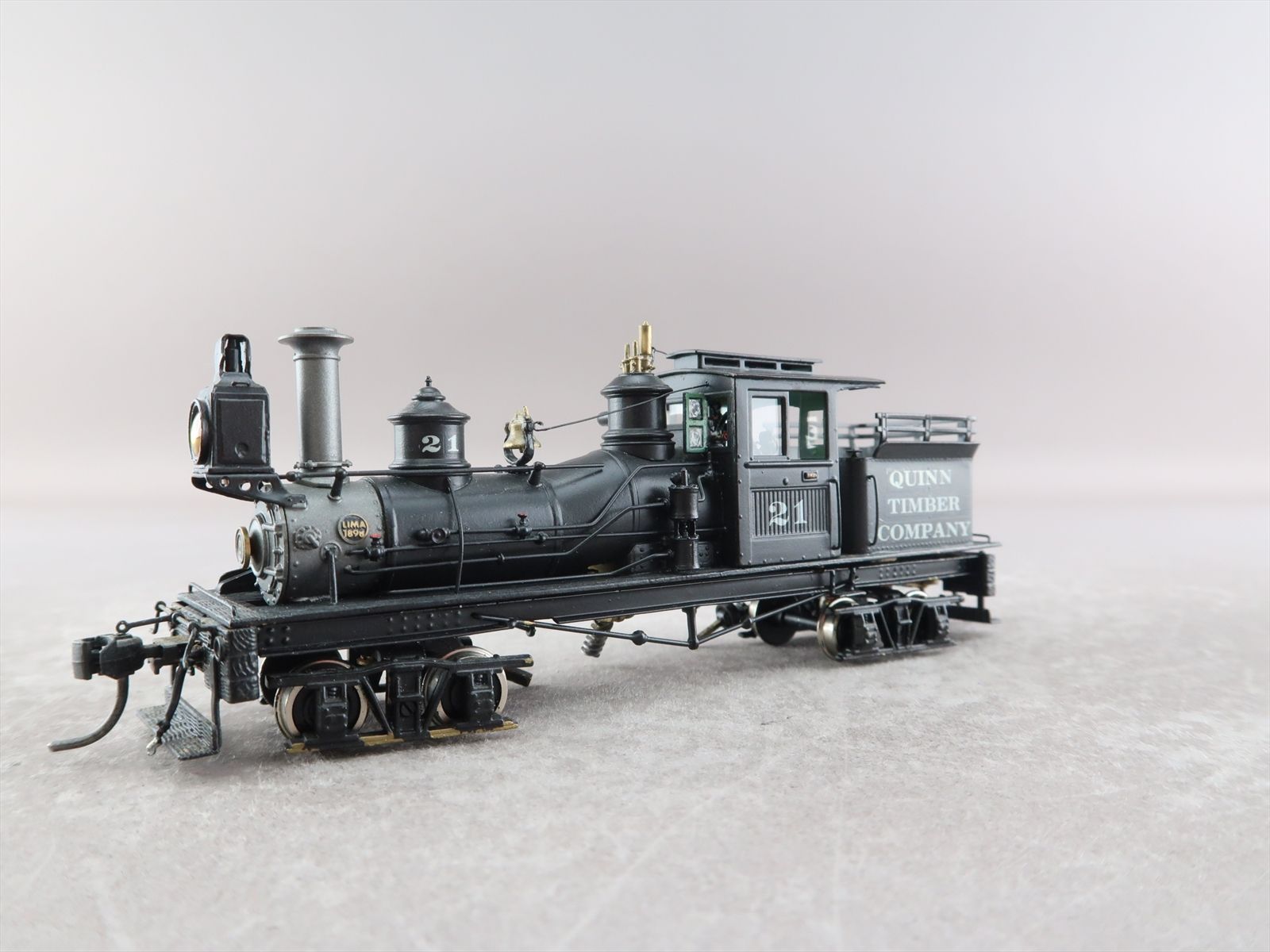 HO Brass Model - PFM Harrington Lumber as Quinn Timber Co. 2-Truck Shay ...