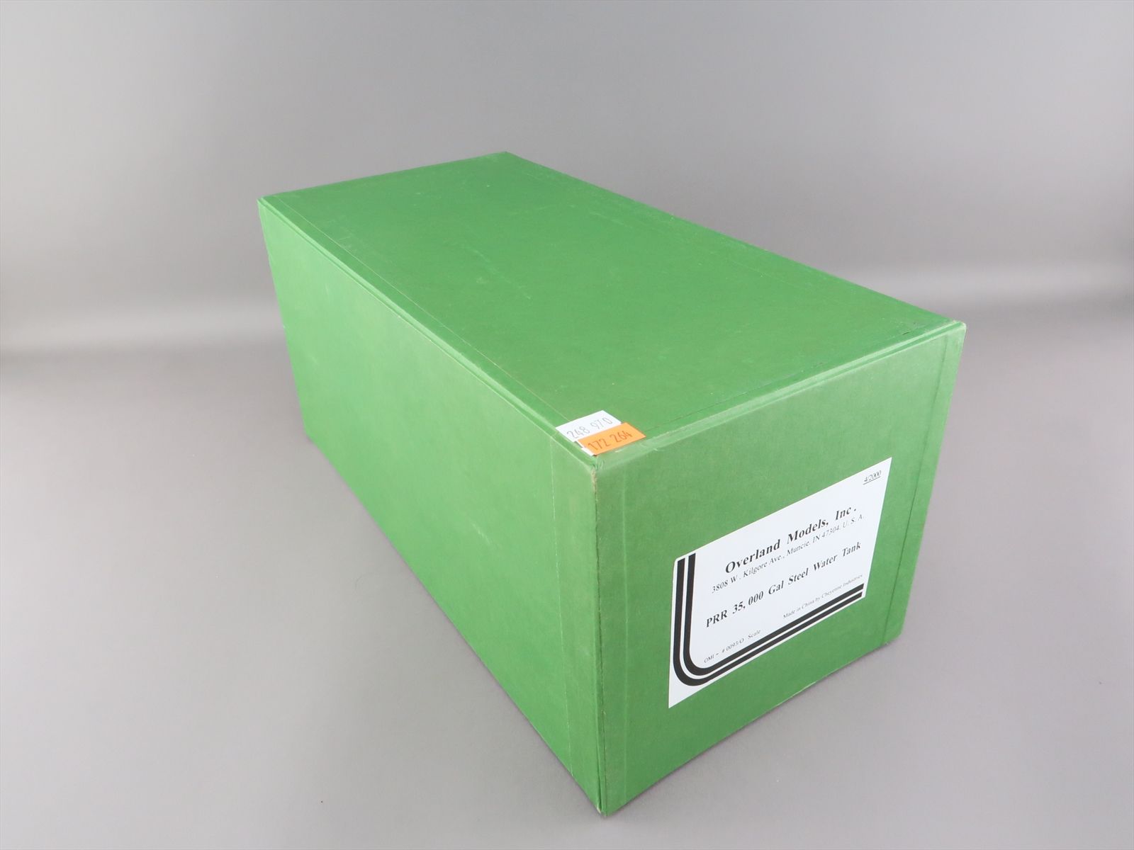 O Brass Model - OMI 0093 PRR Pennsylvania 35,000 Gallon Steel Water ...