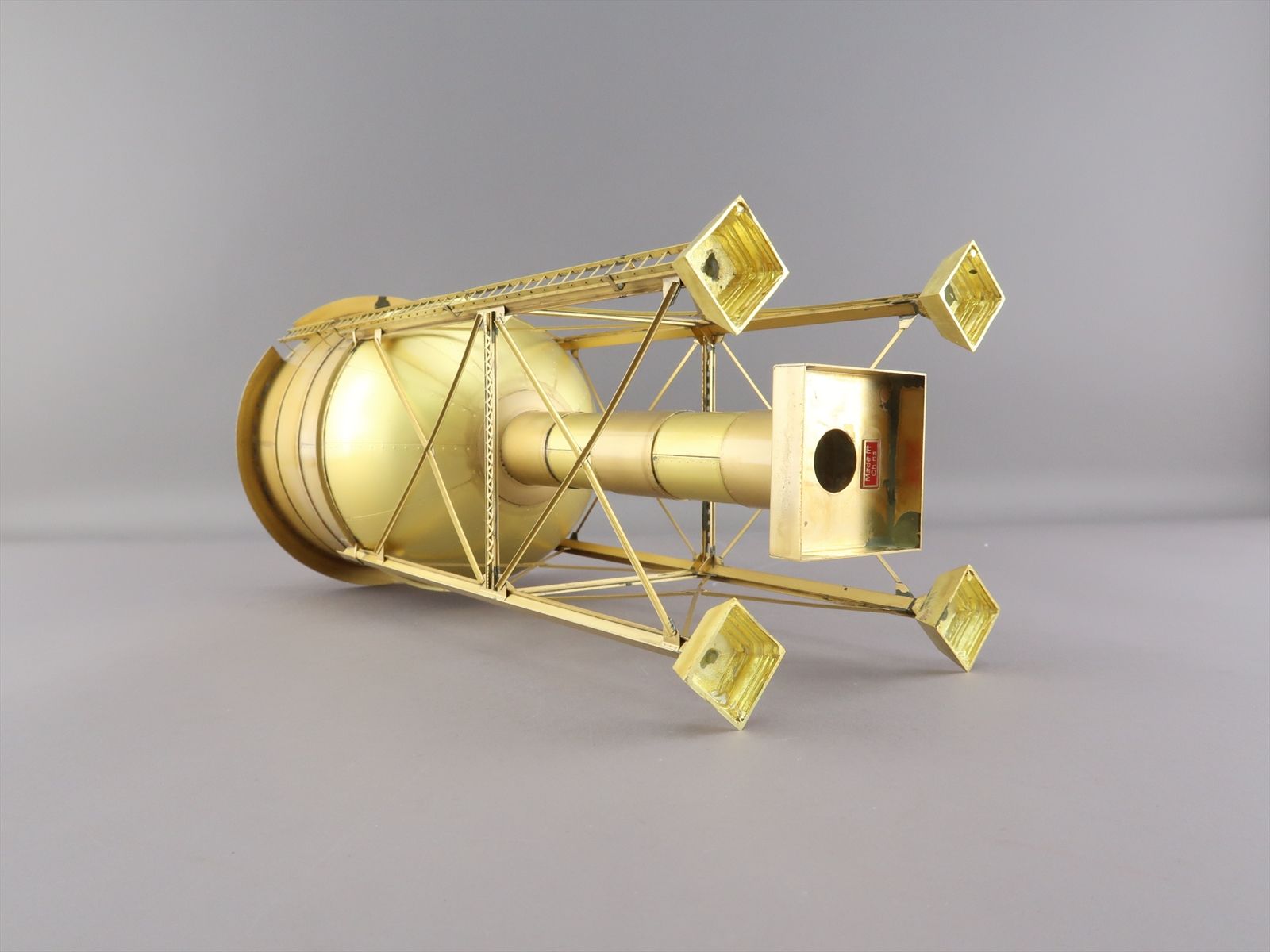 O Brass Model - OMI 0093 PRR Pennsylvania 35,000 Gallon Steel Water Tank - Unpainted - 2000 Run ...