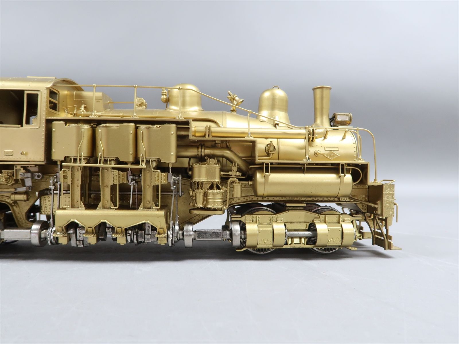 O 2-Rail Brass Model - WMC WM Western Maryland 3-Truck Geared Shay ...