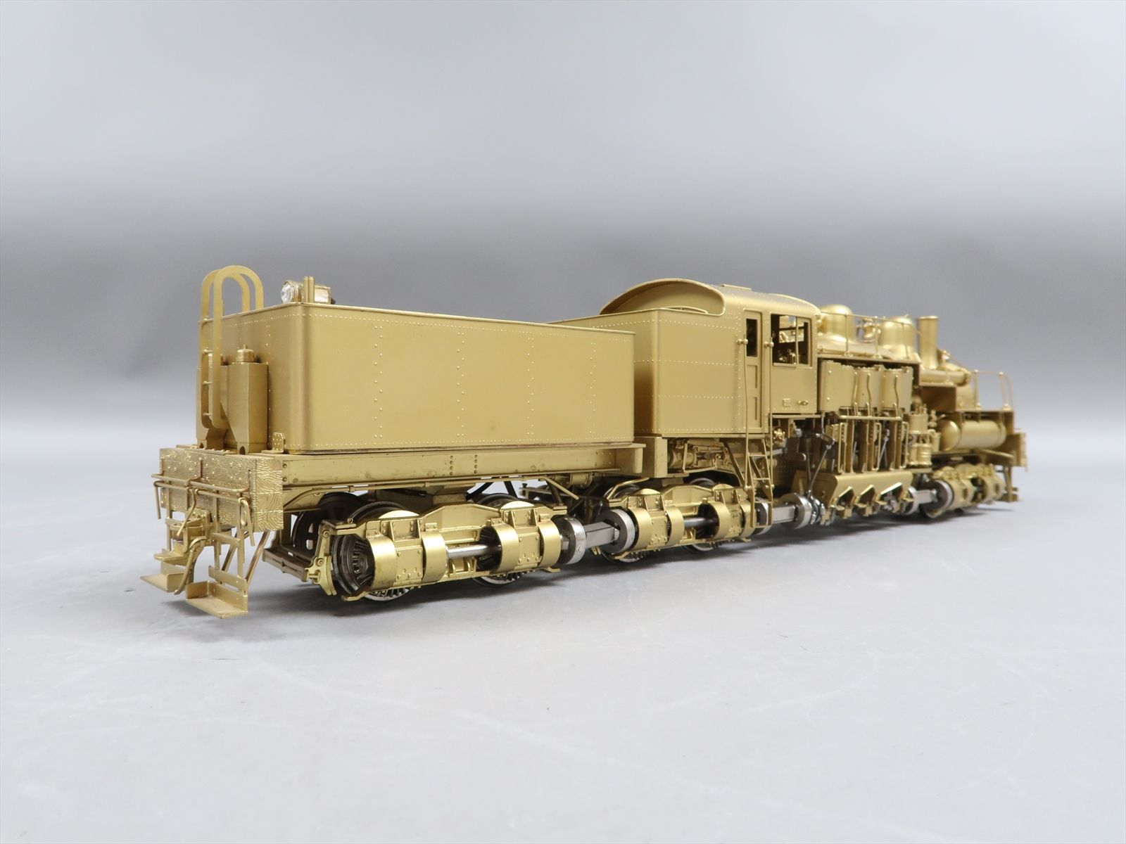 O 2-Rail Brass Model - WMC WM Western Maryland 3-Truck Geared Shay ...