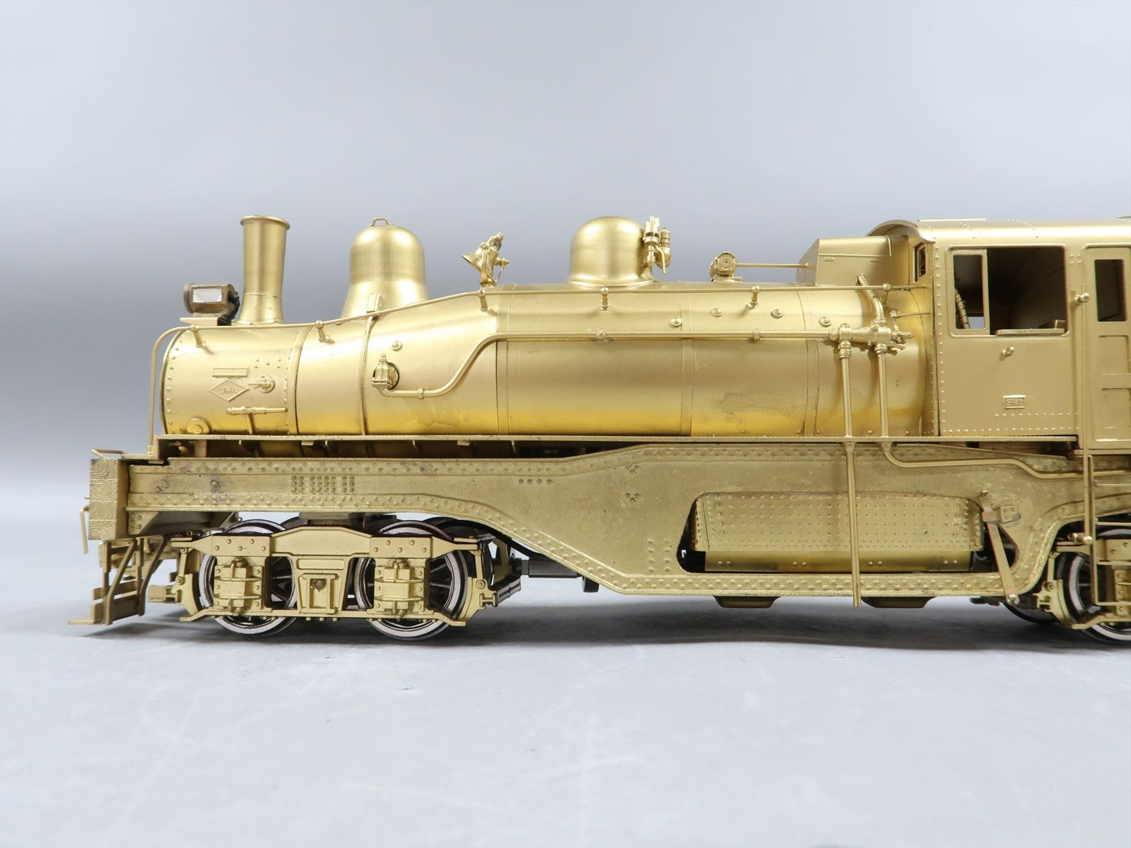 O 2-Rail Brass Model - WMC WM Western Maryland 3-Truck Geared Shay ...