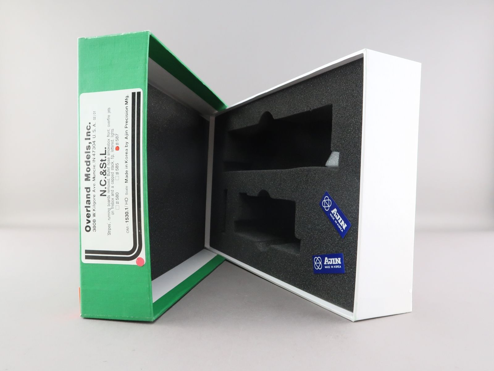 HO Brass Model - OMI 1530.1 NC&STL Nashville Chattanooga St Louis 4-8-4 ...