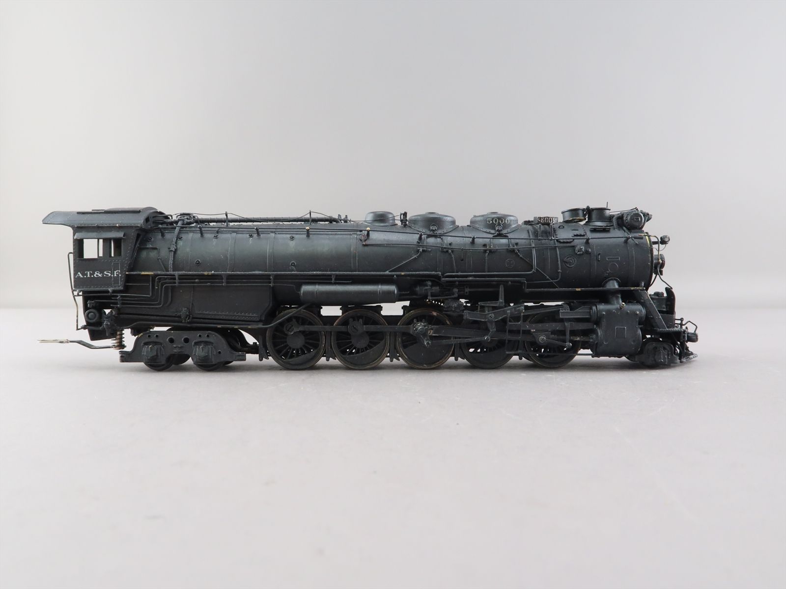 HO Brass Model - Hallmark AT&SF Santa Fe Madam Madame Queen 2-10-4 5000 Series - Custom ...