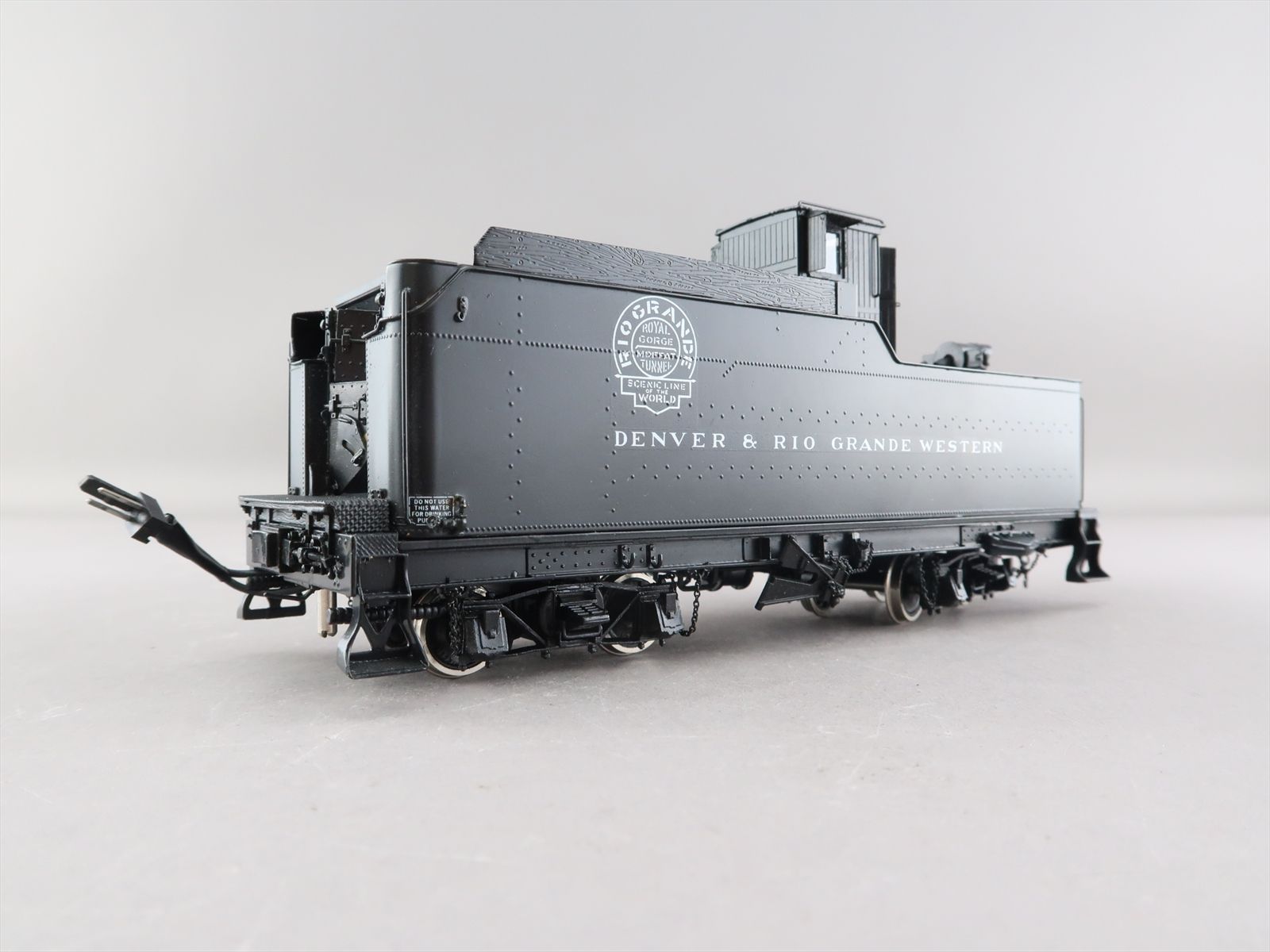 On3 Brass Model - PSC 16219 D&RGW Rio Grande K-36 2-8-2 Crown Series #484 - F/P - 1987 Run ...