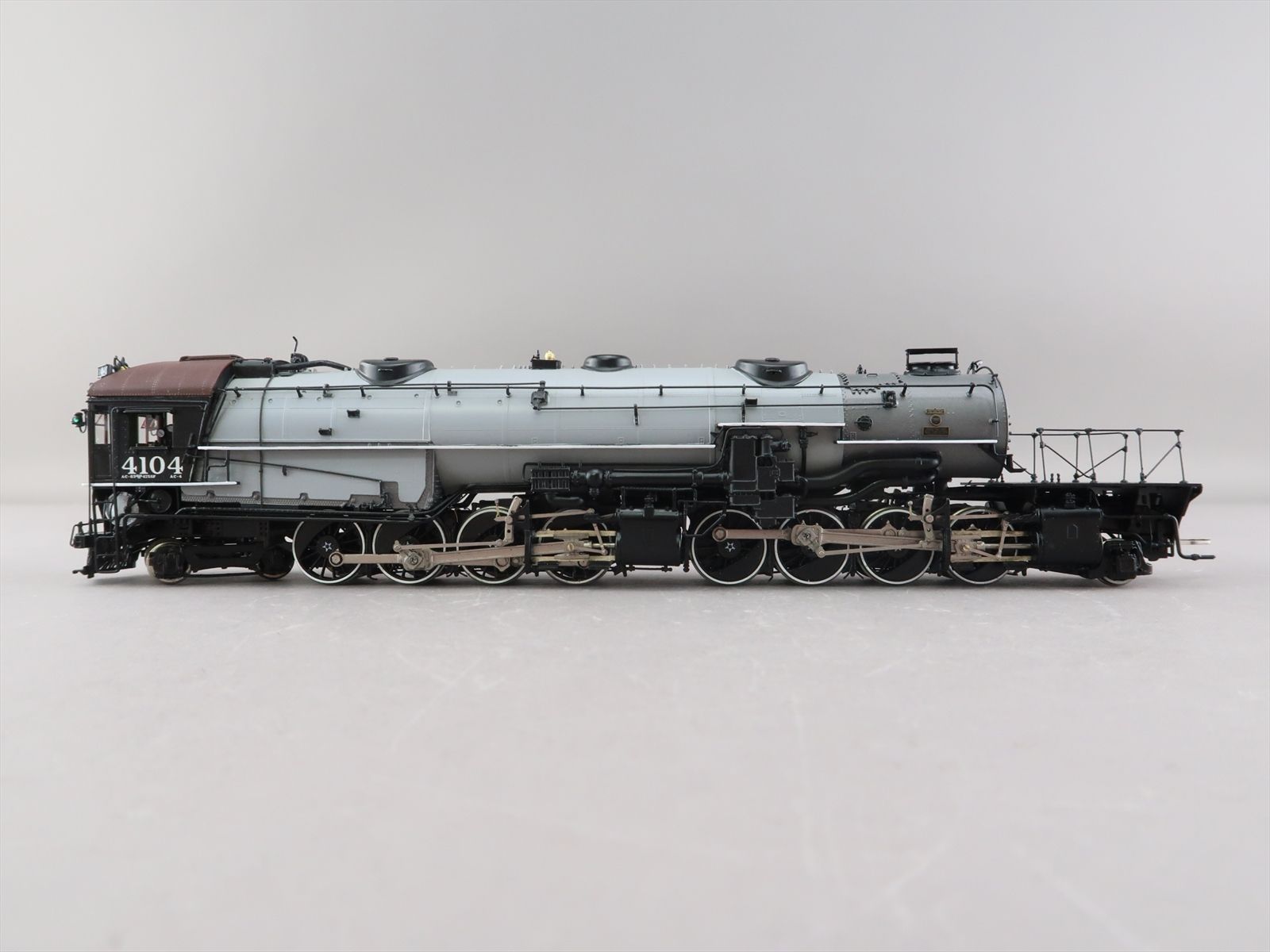 HO Brass Model - Key CS#126 SP Southern Pacific AC-4 Early 4-8-8-2 Cab Forward #4104 - F/P ...