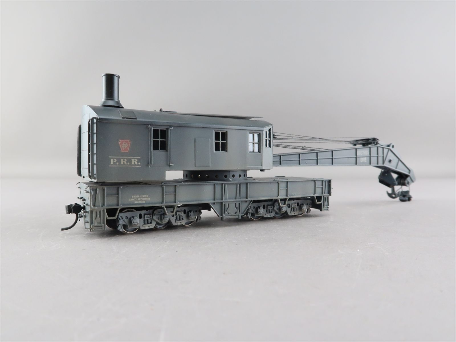 HO Brass Model - Lambert 603 PRR Pennsylvania Bucyrus - Erie Crane 250 ...