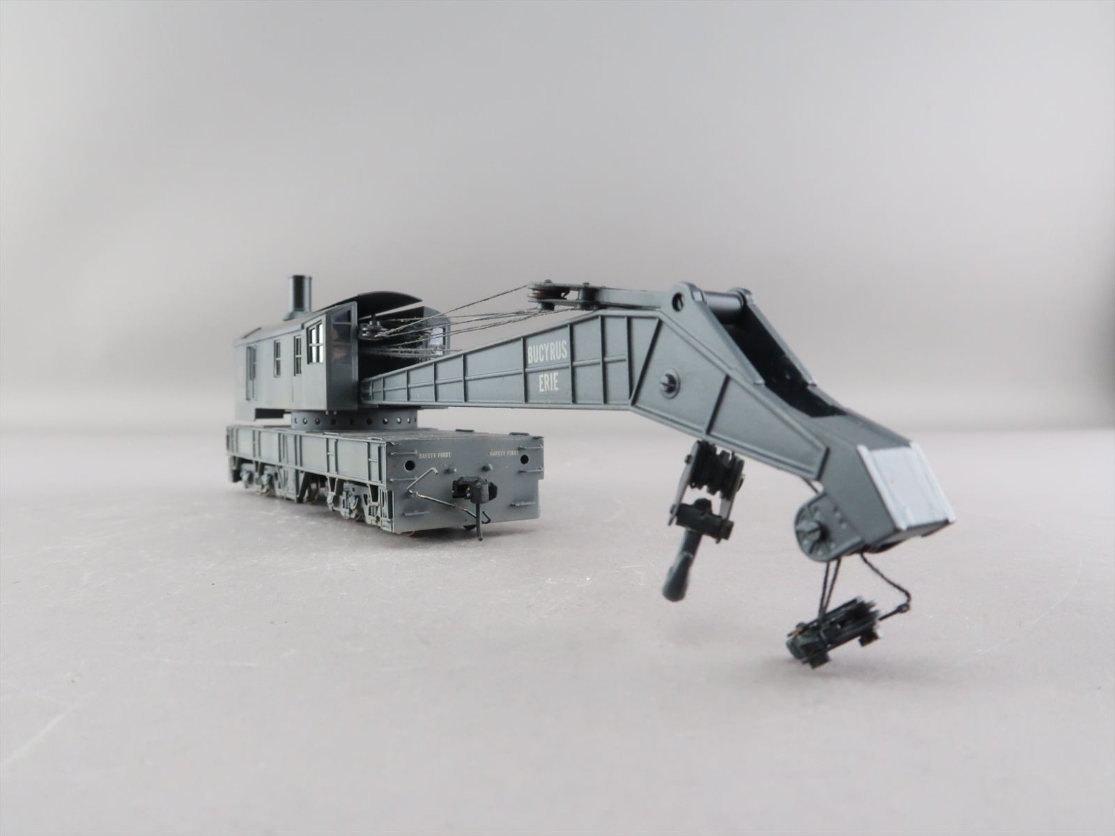 HO Brass Model - Lambert 603 PRR Pennsylvania Bucyrus - Erie Crane 250 ...