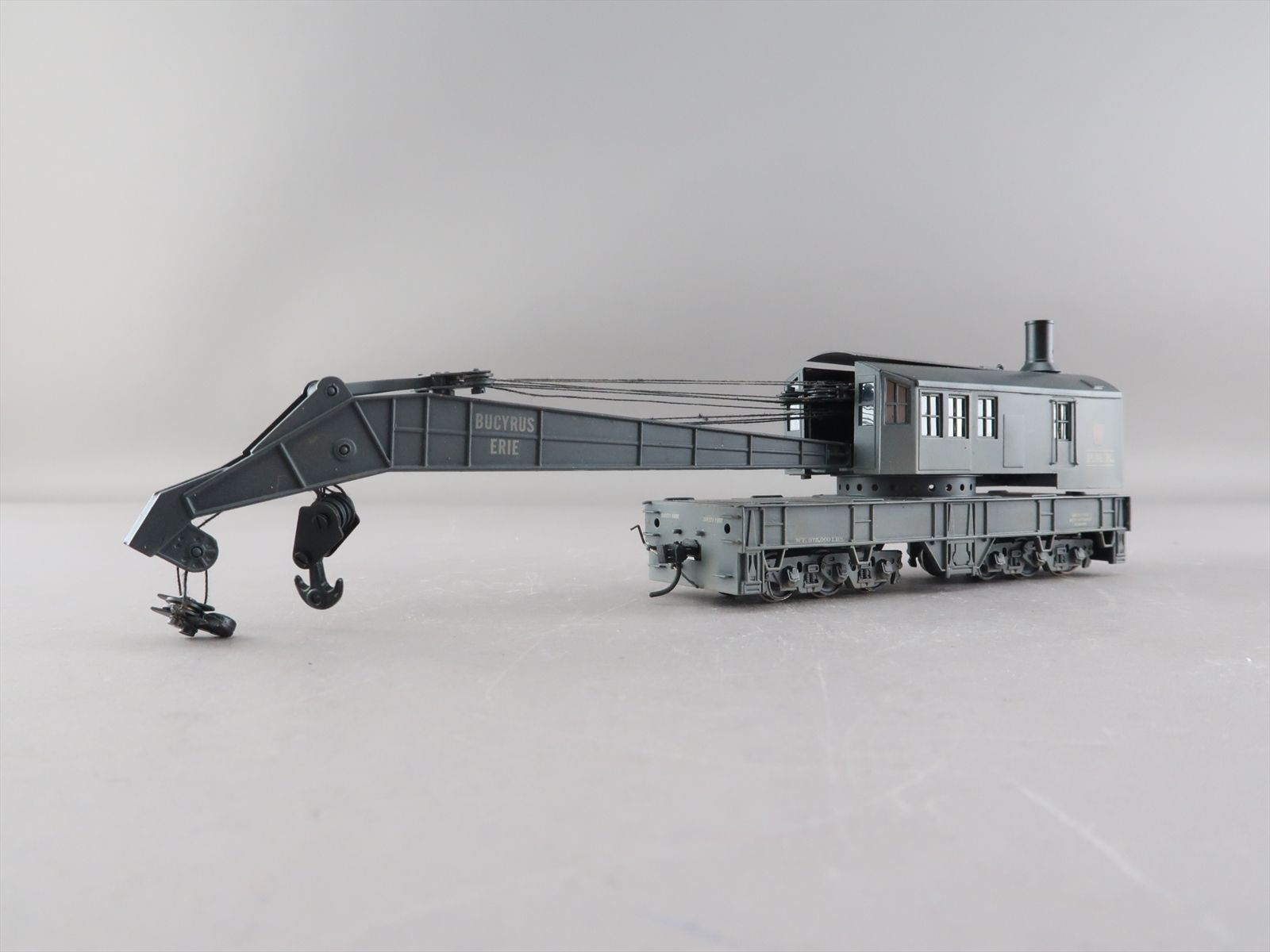 HO Brass Model - Lambert 603 PRR Pennsylvania Bucyrus - Erie Crane 250 ...