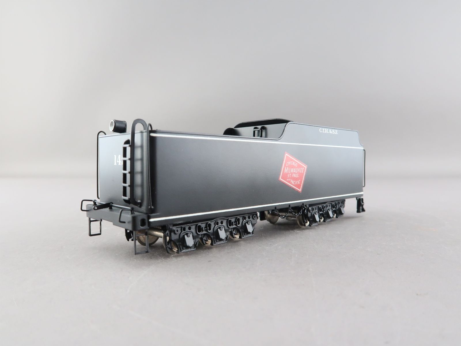 HO Brass Model - PFM Milwaukee Road F6 4-6-4 #142 - Custom - 1968 Run ...