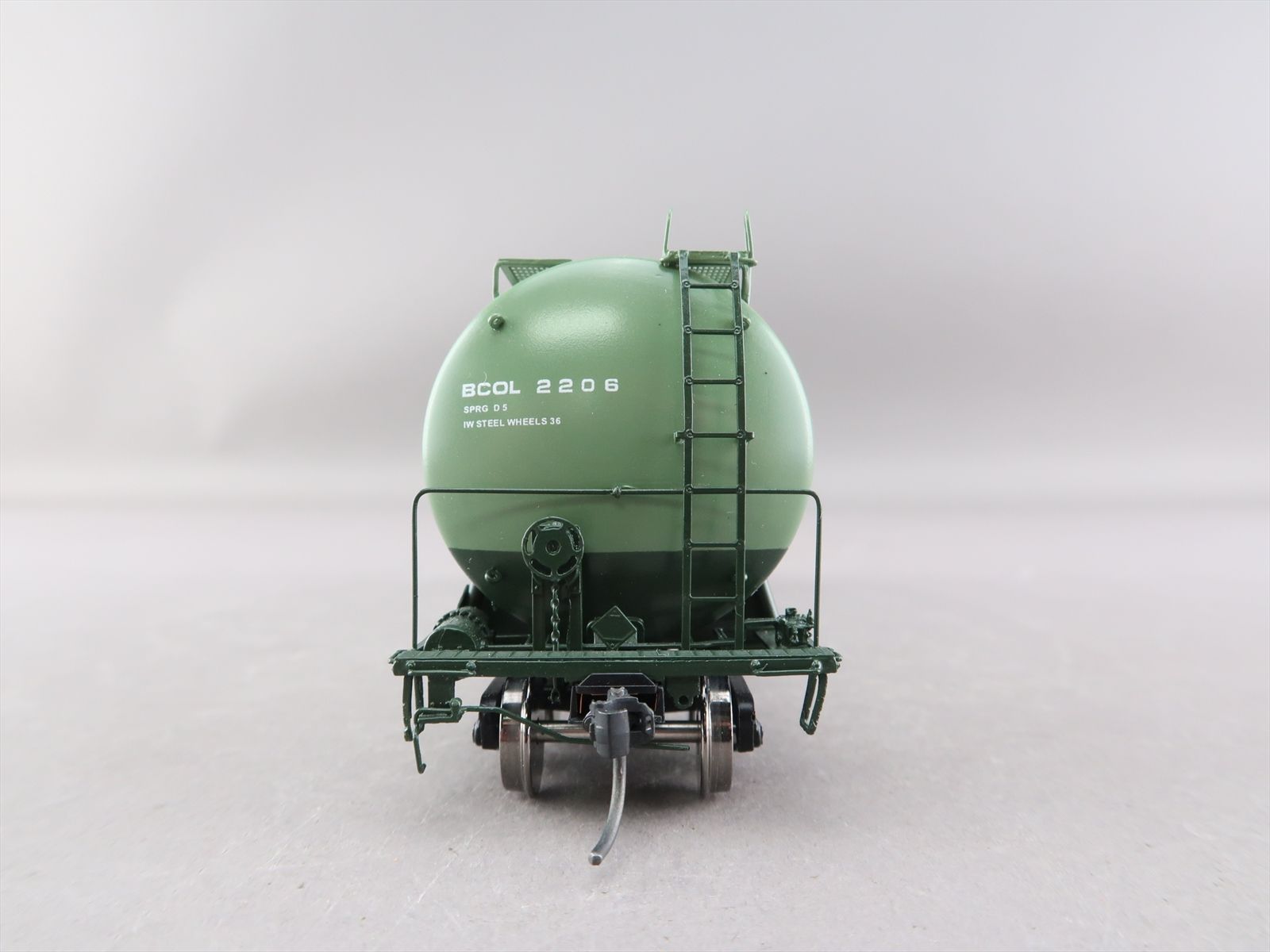 HO Brass Model - OMI 3390.2 BCR British Columbia Railway Procor ...