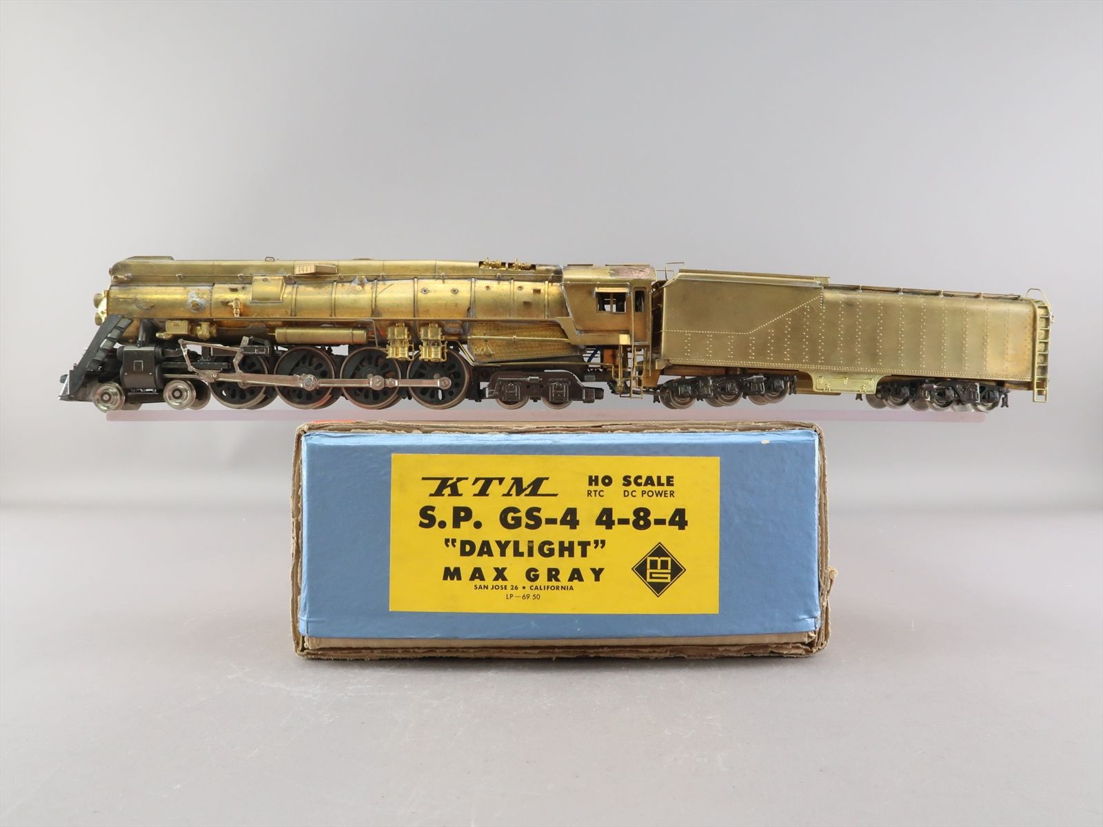 HO Brass Model - MG Max Gray SP Southern Pacific GS-4 4-8-4 - Unpainted ...