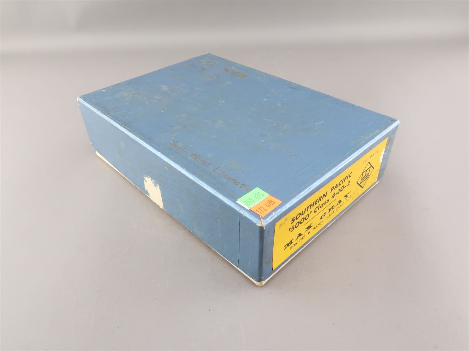 HO Brass Model - MG Max Gray SP Southern Pacific 4-10-2 - Unpainted ...