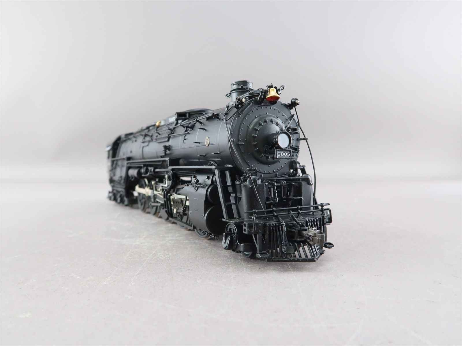 HO Brass Model - Hallmark 069C Super Crown AT&SF Santa Fe 2-10-4 Original #5005 - F/P Coasting ...