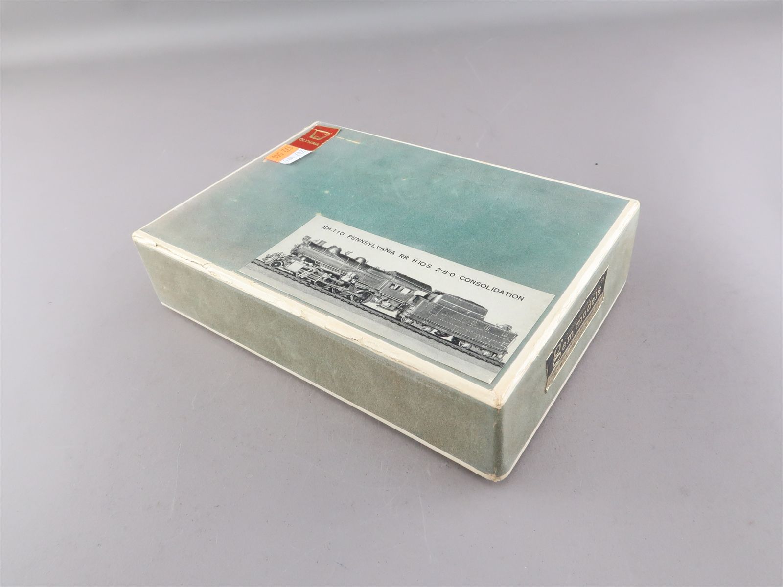 HO Brass Model - Gem EH-110 PRR Pennsylvania H-10S 2-8-0 #9620 - Custom ...