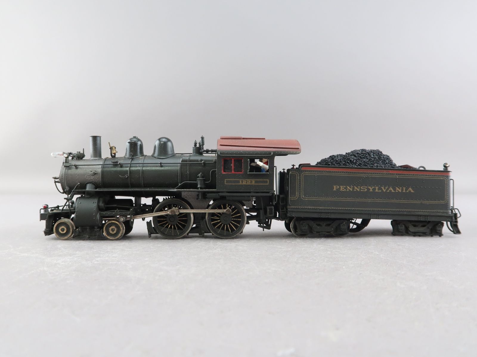 HO Brass Model - Gem GN-117 PRR Pennsylvania D16SB 4-4-0 #1223 - Custom ...