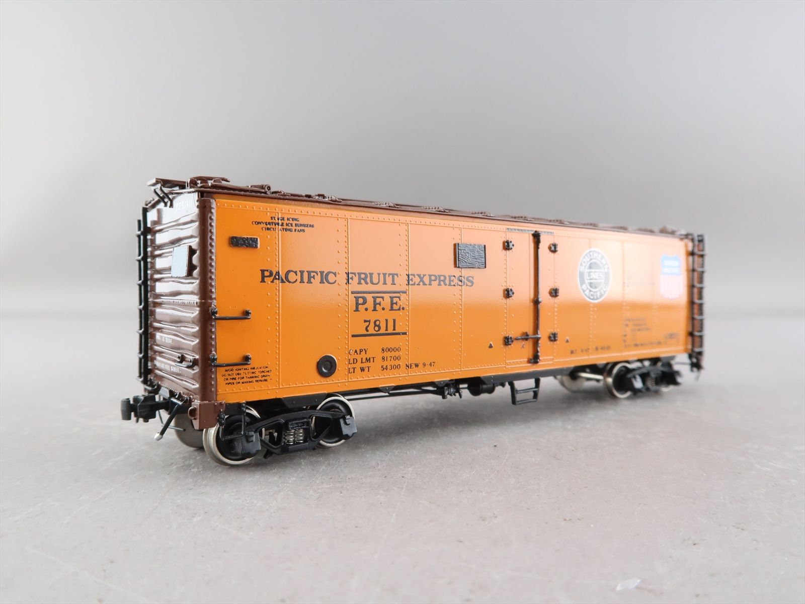 HO Brass Model - CIL 2137.1 PFE Pacific Fruit Express Union Pacific UP ...