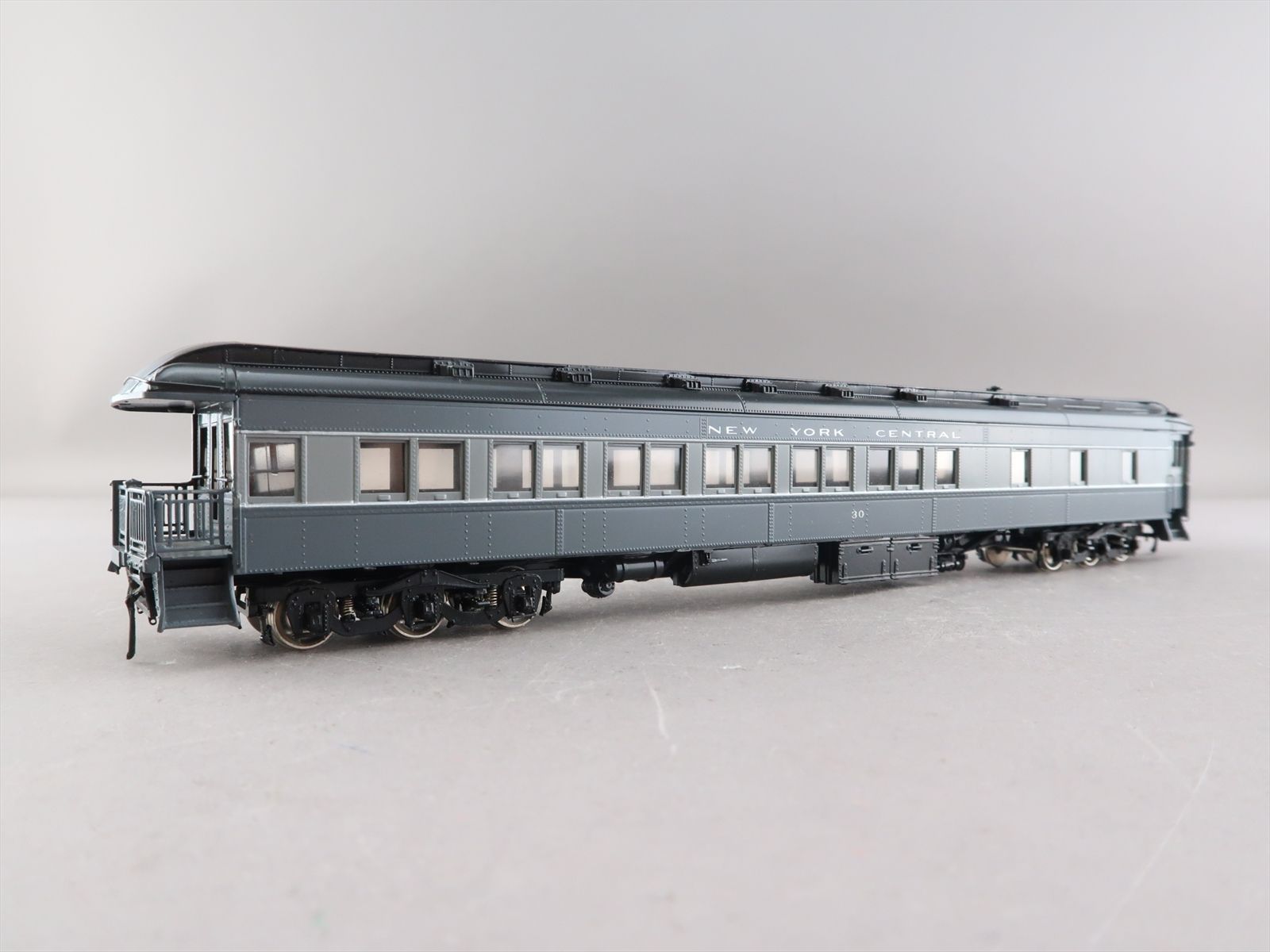HO Brass Model - PSC 16318-1 NYC New York Central Observation Car w ...