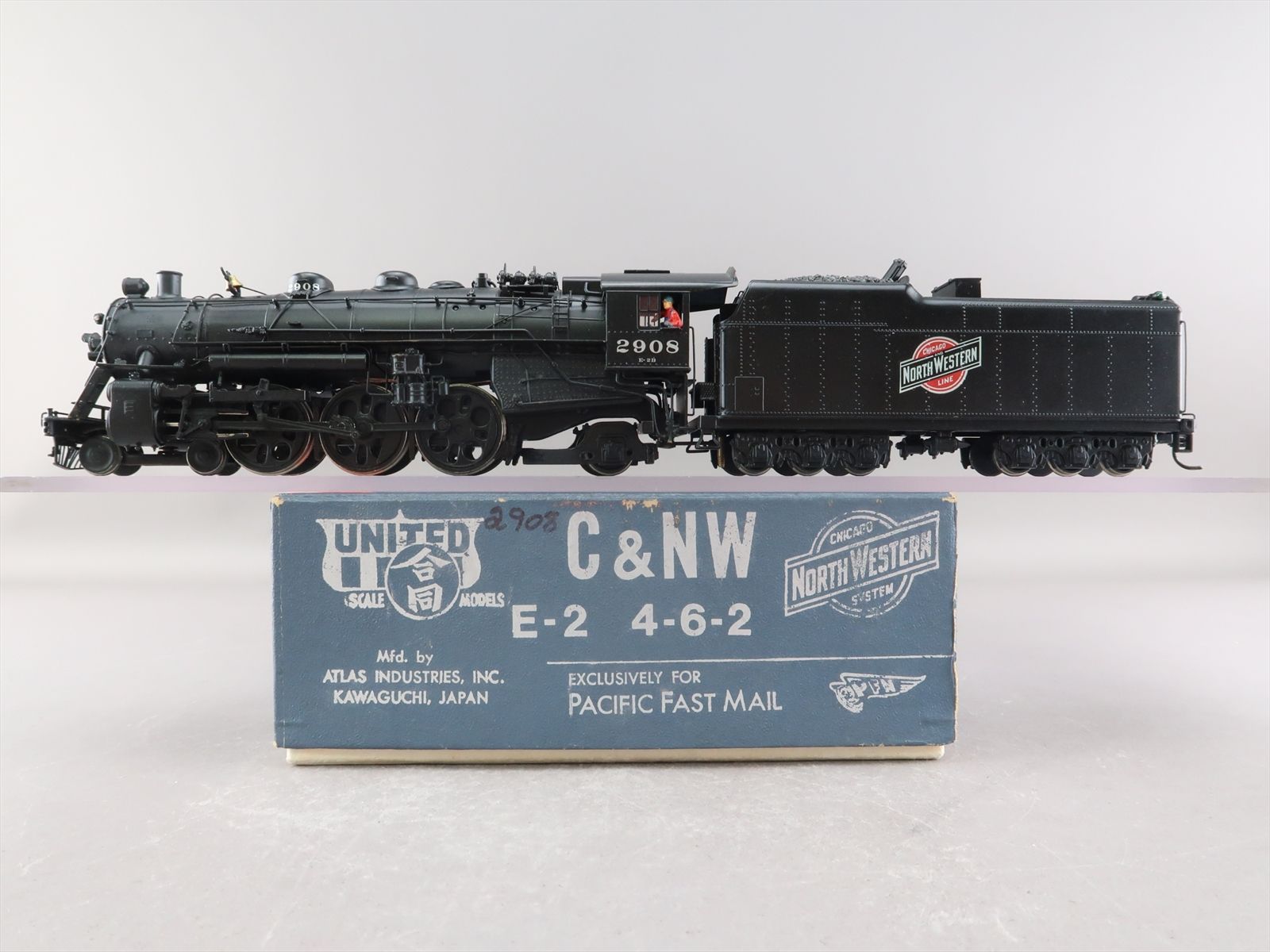 HO Brass Model - PFM C&NW Chicago & Northwestern E-2 4-6-2 #2908 ...