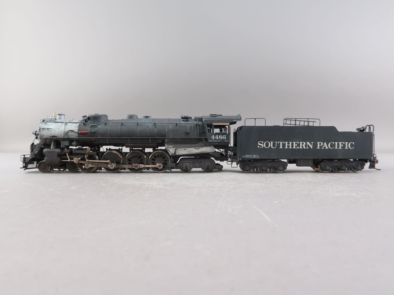 HO Brass Model - WMC SP Southern Pacific GS-8 4-8-4 #4486 - Fair Custom ...