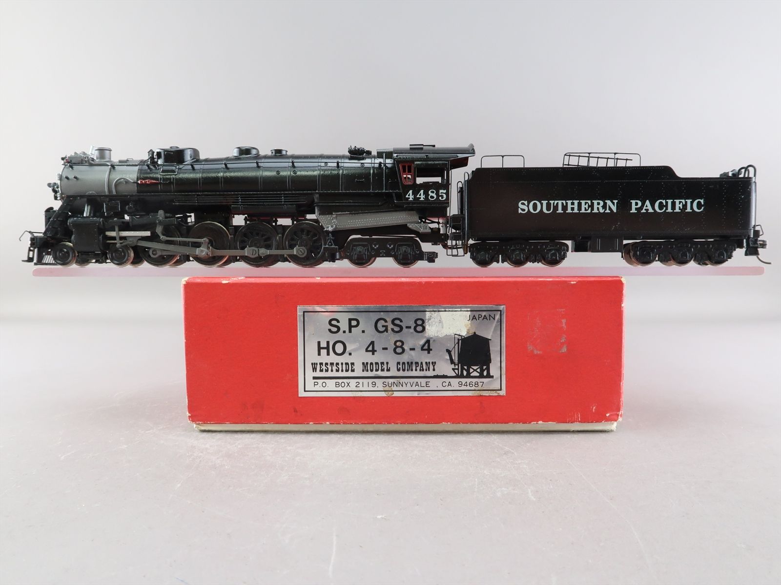 HO Brass Model - WMC SP Southern Pacific GS-8 4-8-4 #4485 - Fair Custom - GOM