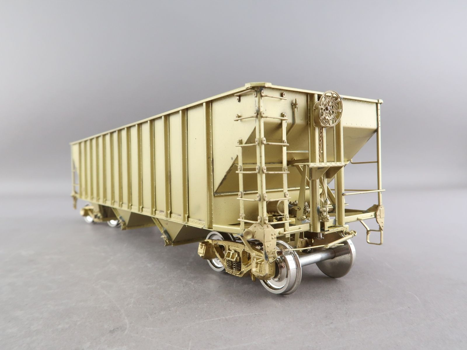 O Brass Model - PSC 16073 Misc Roads 3 Bay 70 Ton Hopper - Unpainted ...