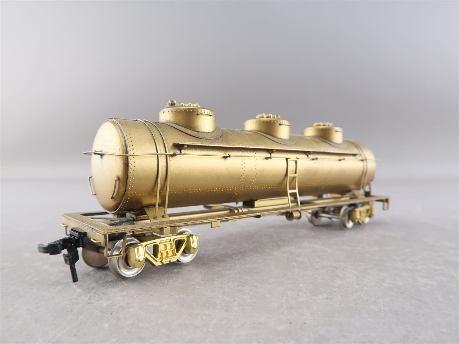 HO Brass Model - Gem TM-301 3-Dome Tank Car - Unpainted - Japan Tokaido