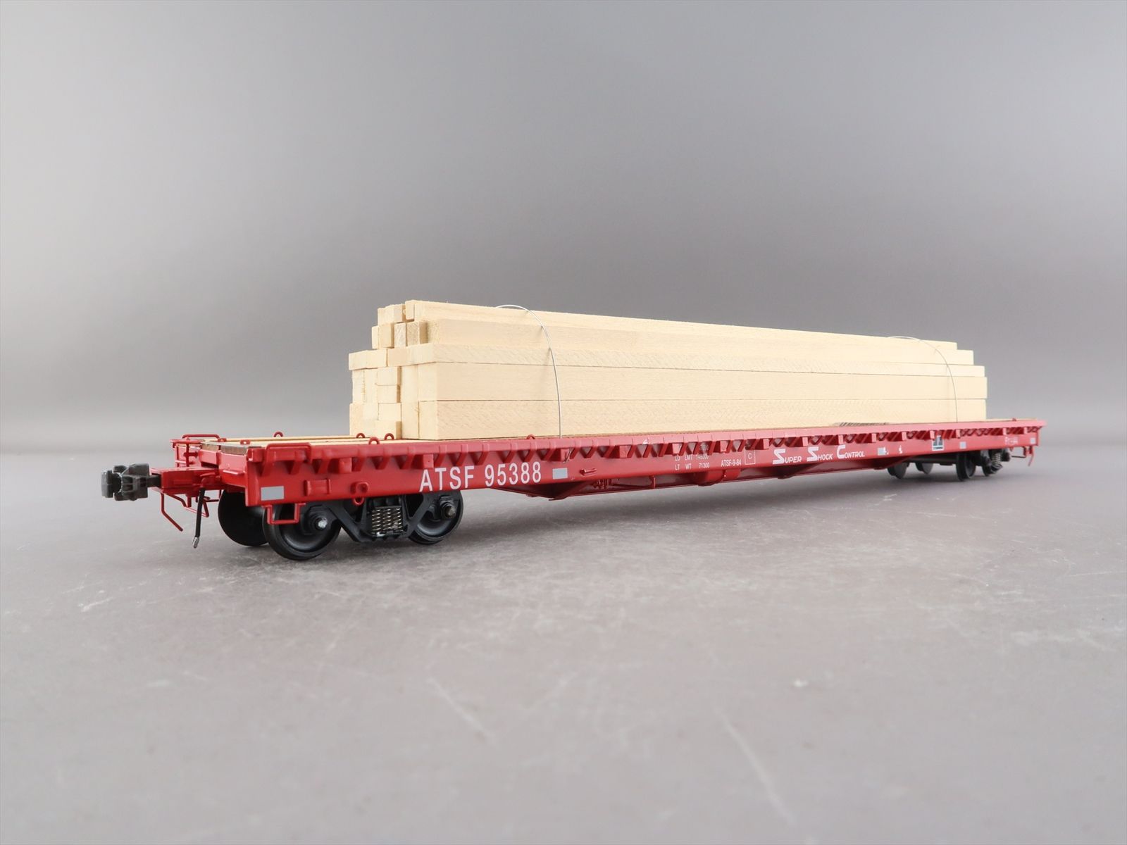 O Brass Model - PRB Pecos River 4531A AT&SF Santa Fe 60' FT-44 Red ...