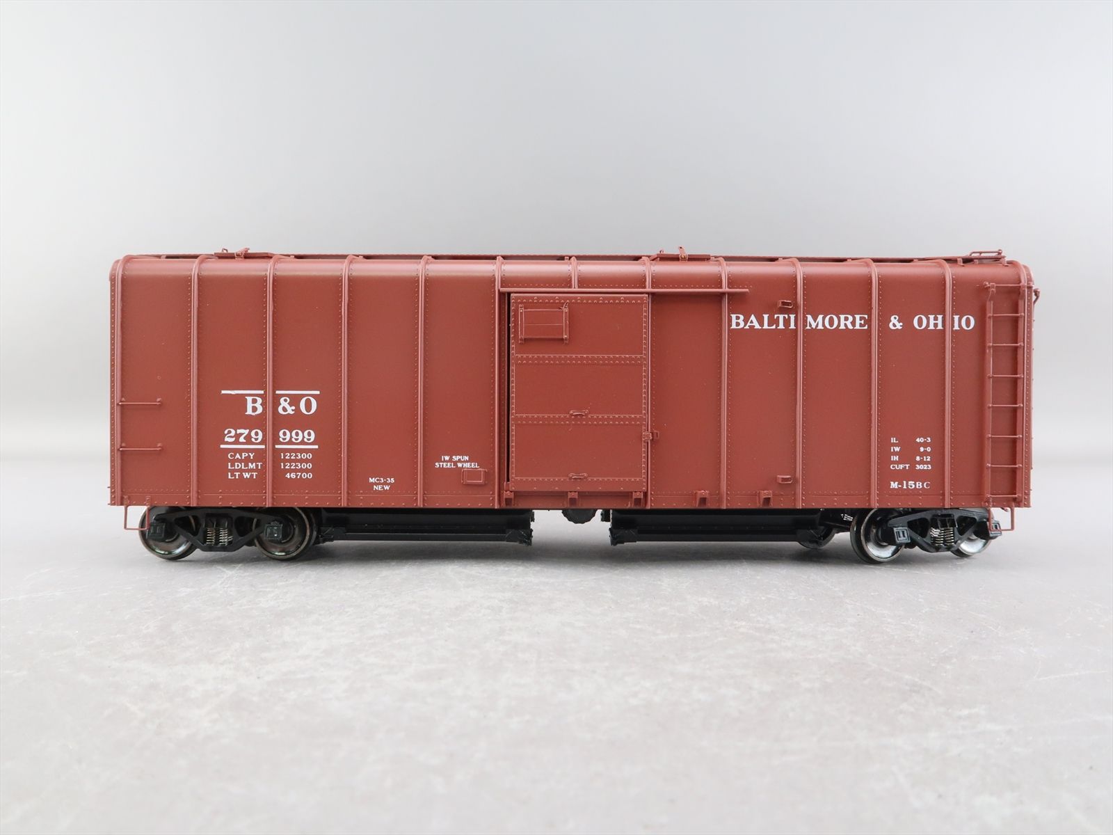 O Brass Model - PSC 16371-1 B&O Baltimore & Ohio M-15BC Boxcar Grain ...