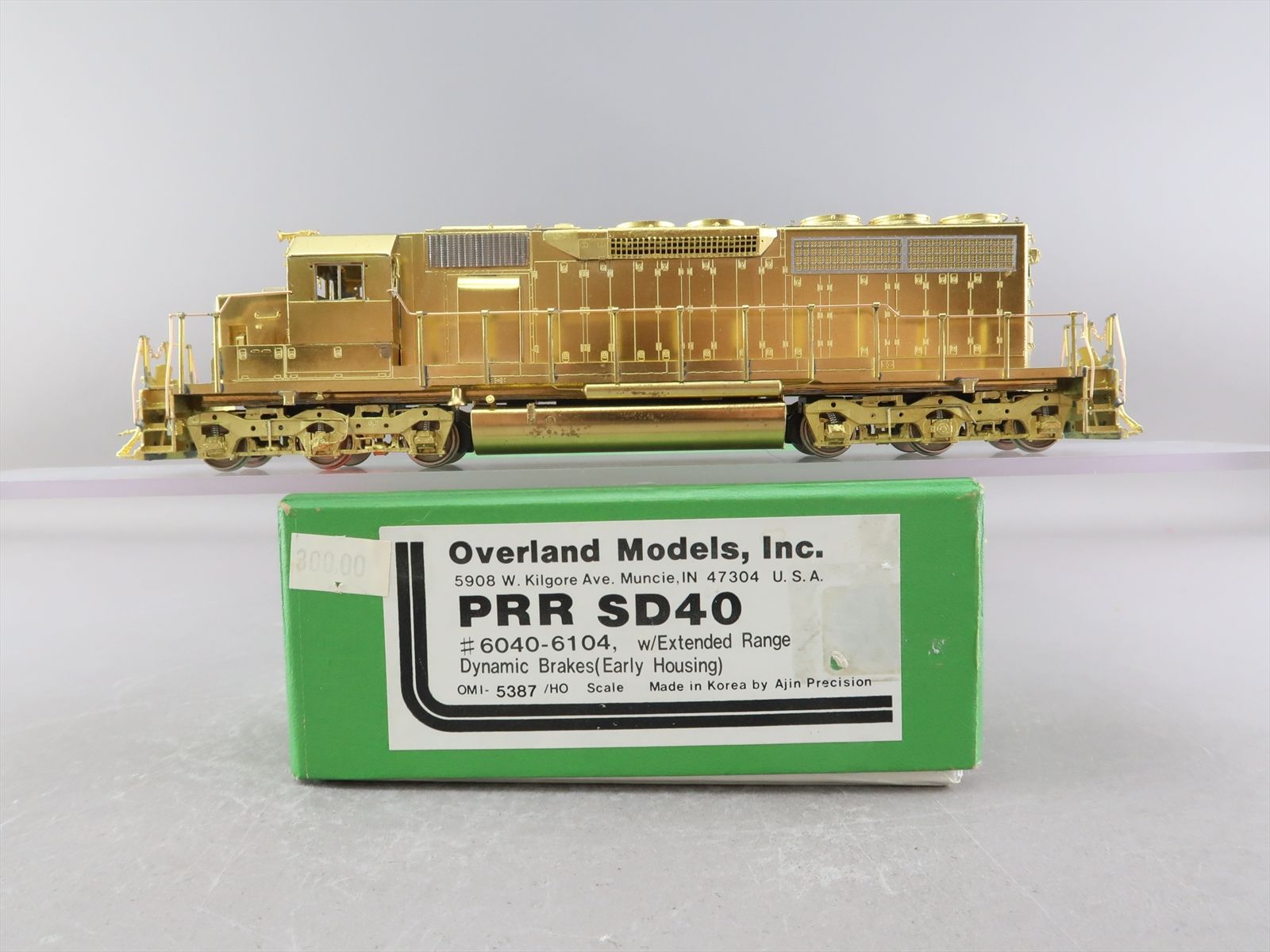 HO Brass Model - OMI 5387 PRR Pennsylvania SD40 Diesel w/ Extended ...