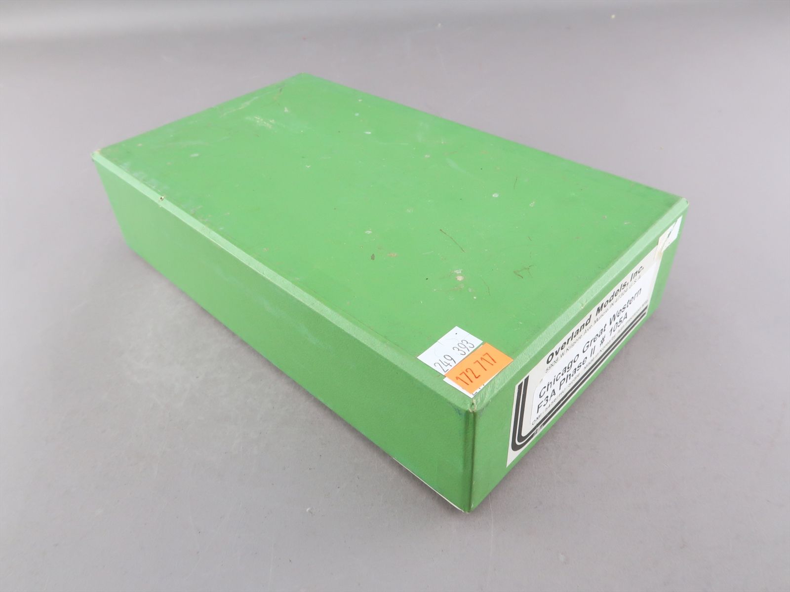 HO Brass Model - OMI 5456 CGW Chicago Great Western F3 F3A Phase II ...