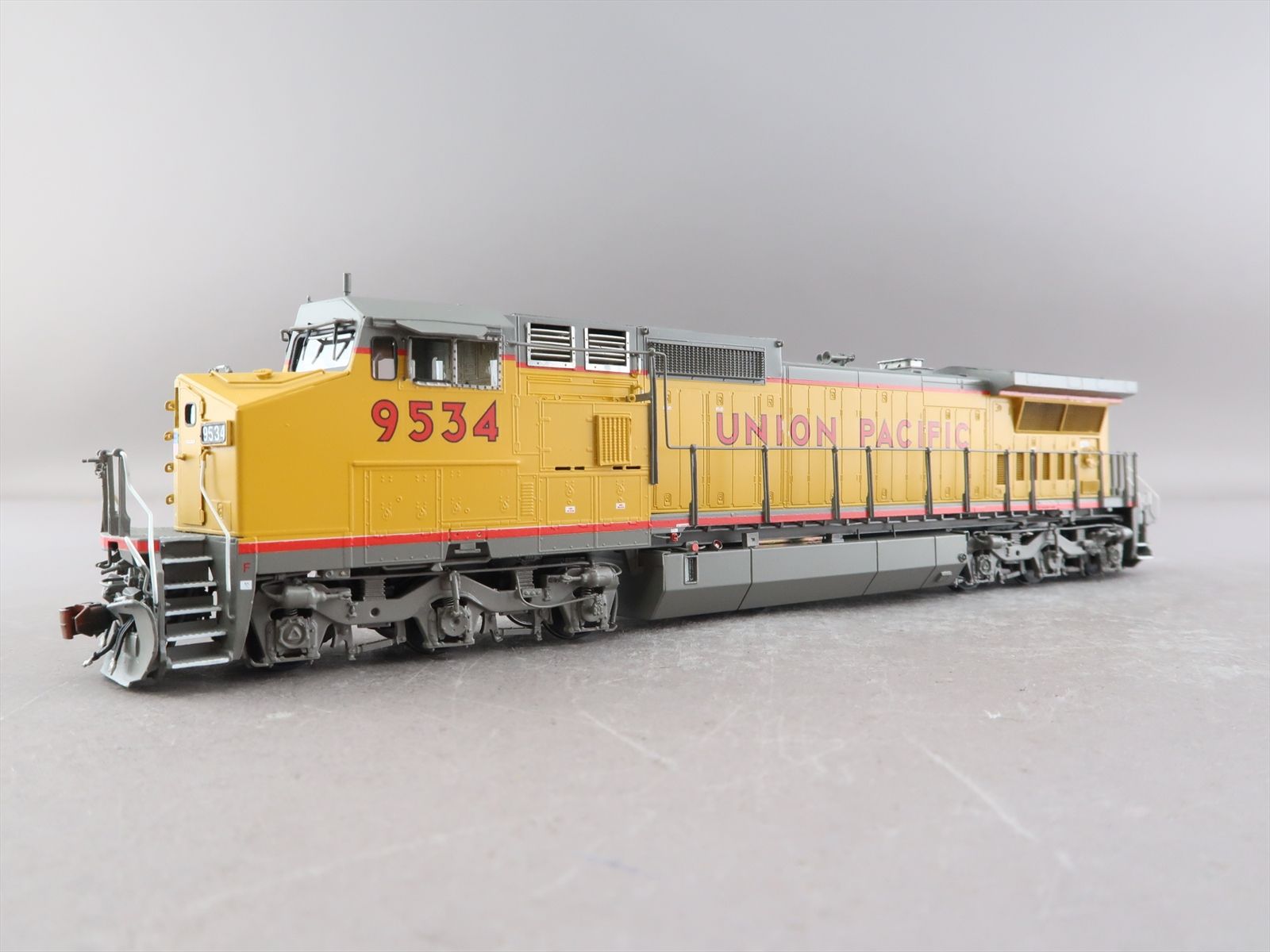 HO Brass Model - OMI 6532.1 UP Union Pacific C41-8W #9534 - Custom + Weathered - 1996 Run - Ajin