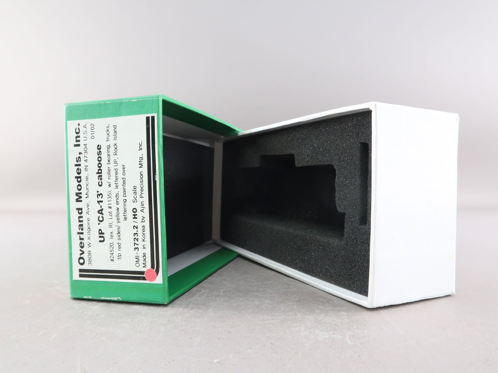 HO Brass Model - OMI 3723.2 UP Union Pacific CA-13 Caboose #24520 Rock ...