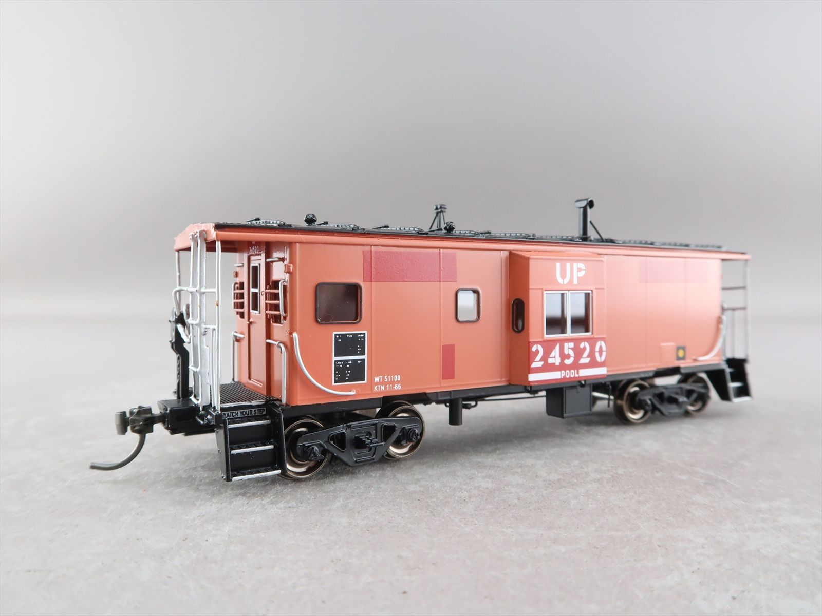 HO Brass Model - OMI 3723.2 UP Union Pacific CA-13 Caboose #24520 Rock ...