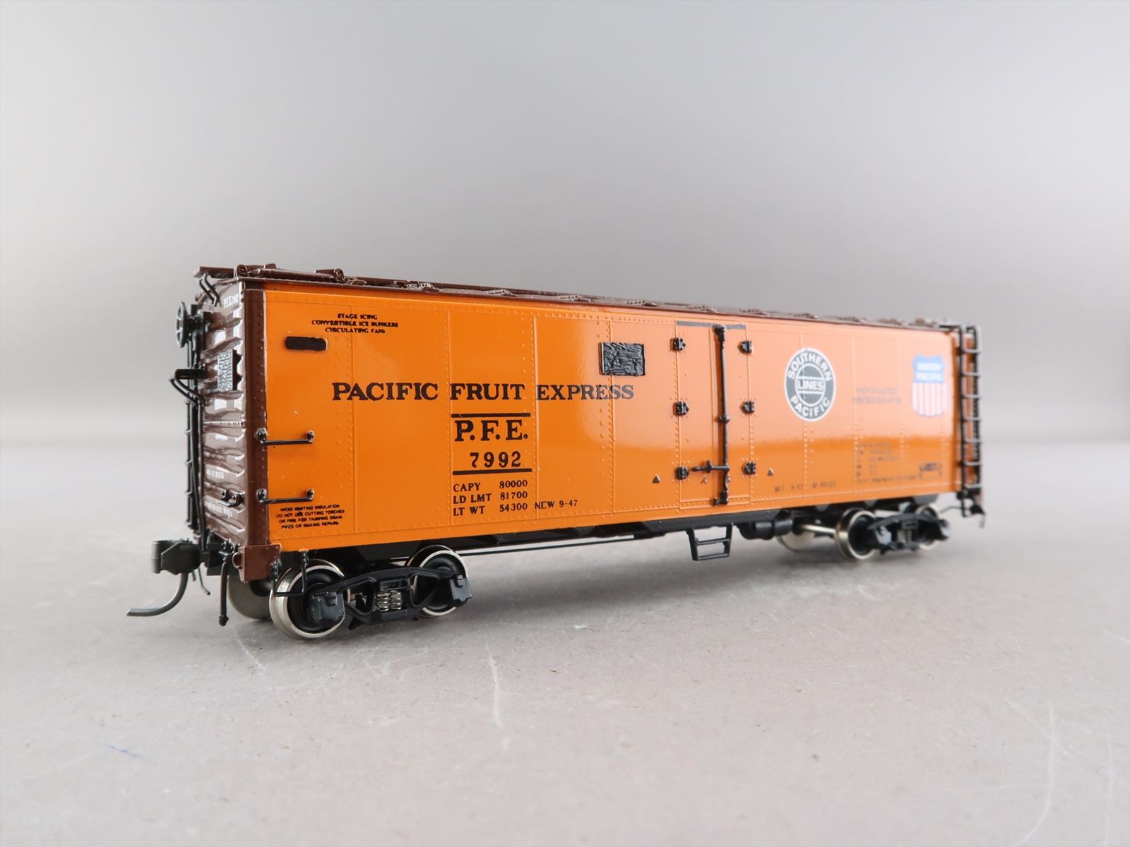 HO Brass Model - CIL 2137.1 PFE Pacific Fruit Express Union Pacific UP ...