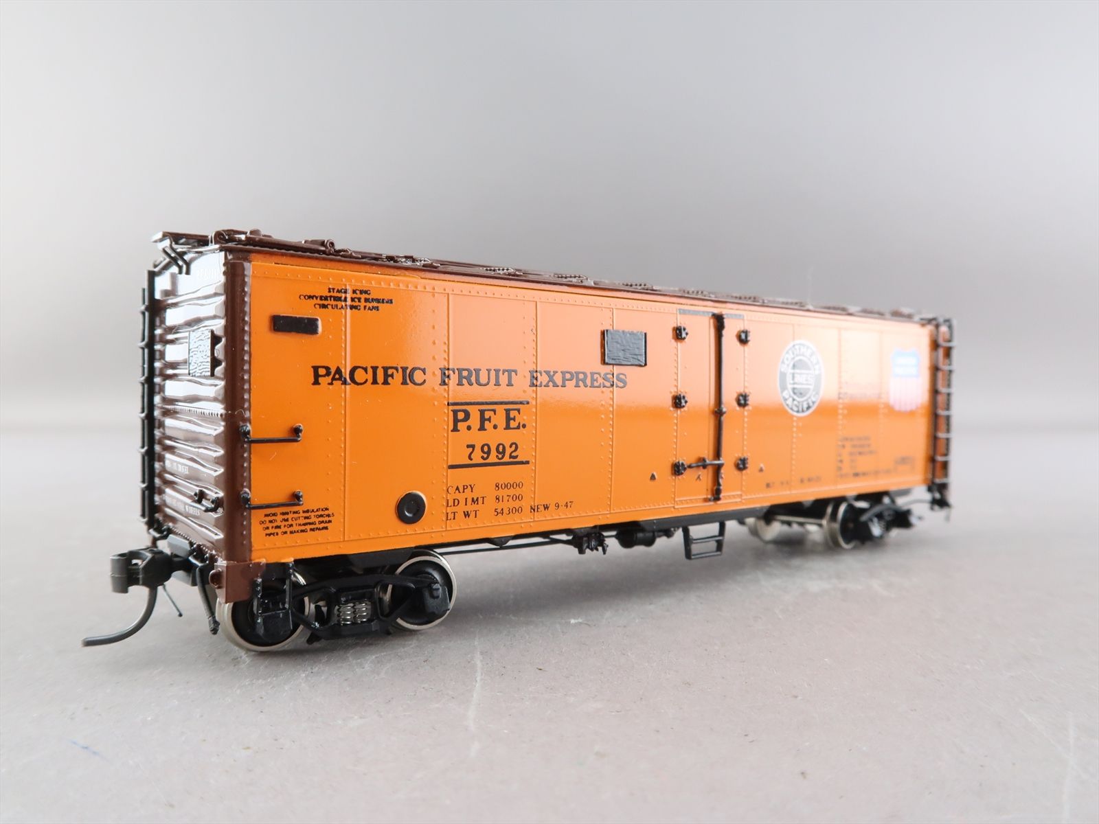 HO Brass Model - CIL 2137.1 PFE Pacific Fruit Express Union Pacific UP ...