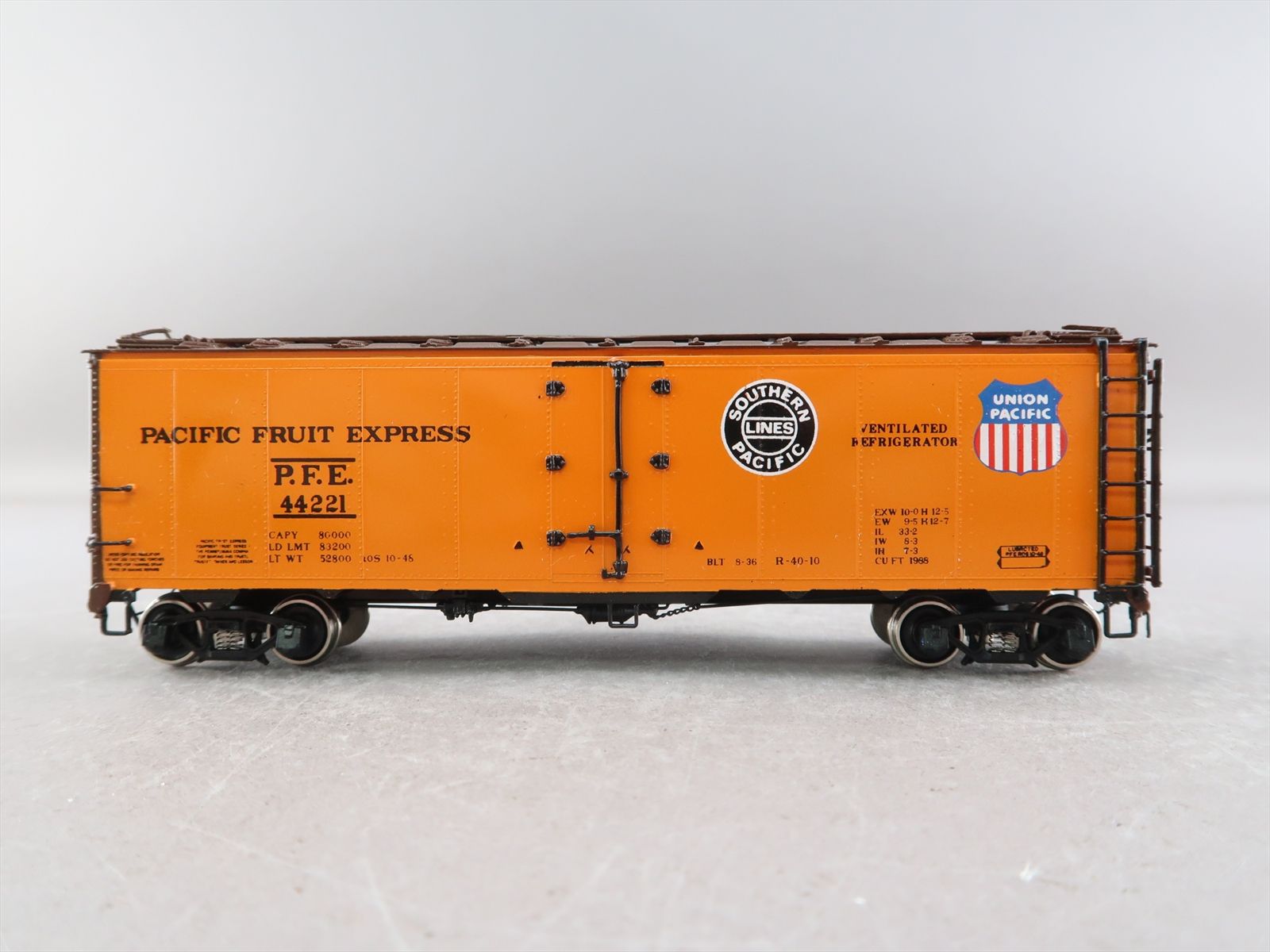 HO Brass Model - CIL 2136.1 PFE Pacific Fruit Express Union Pacific UP ...